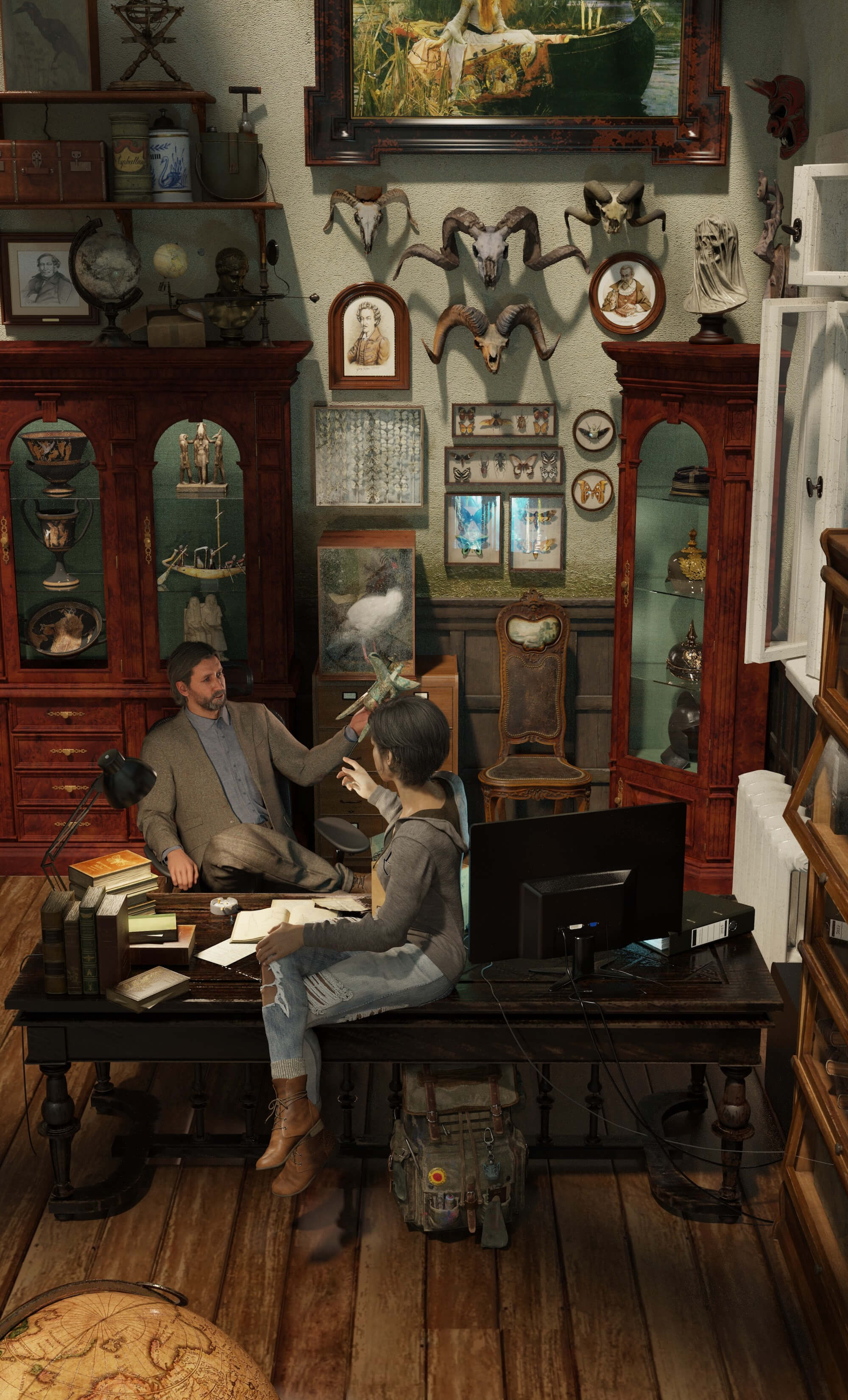 The Collector 3D Render | RenderHub Gallery