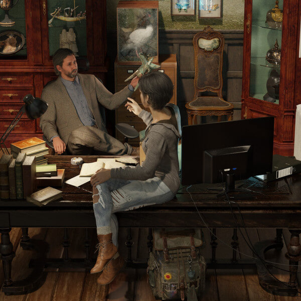 3D Art Gallery by Mjrk at RenderHub