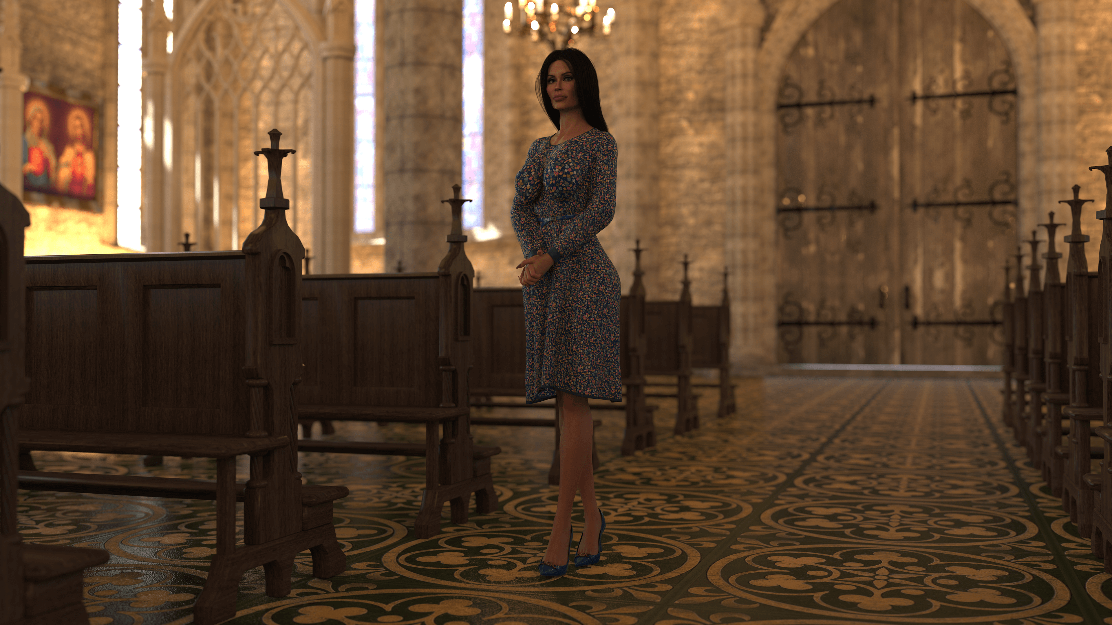 Image 666 3D Render, Digital Art by MKDAWUSS