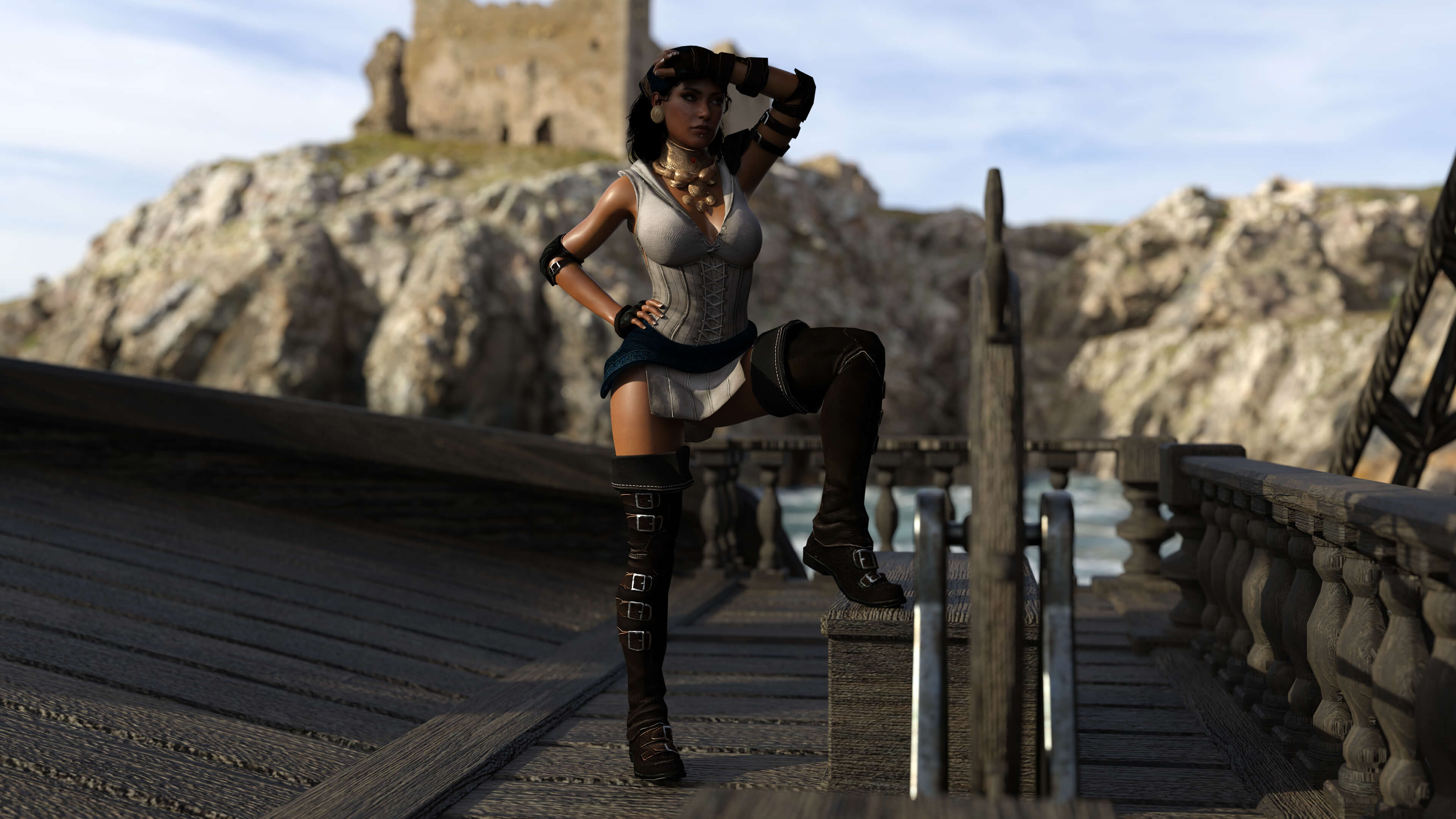 Image 858 3D Render, Digital Art by MKDAWUSS