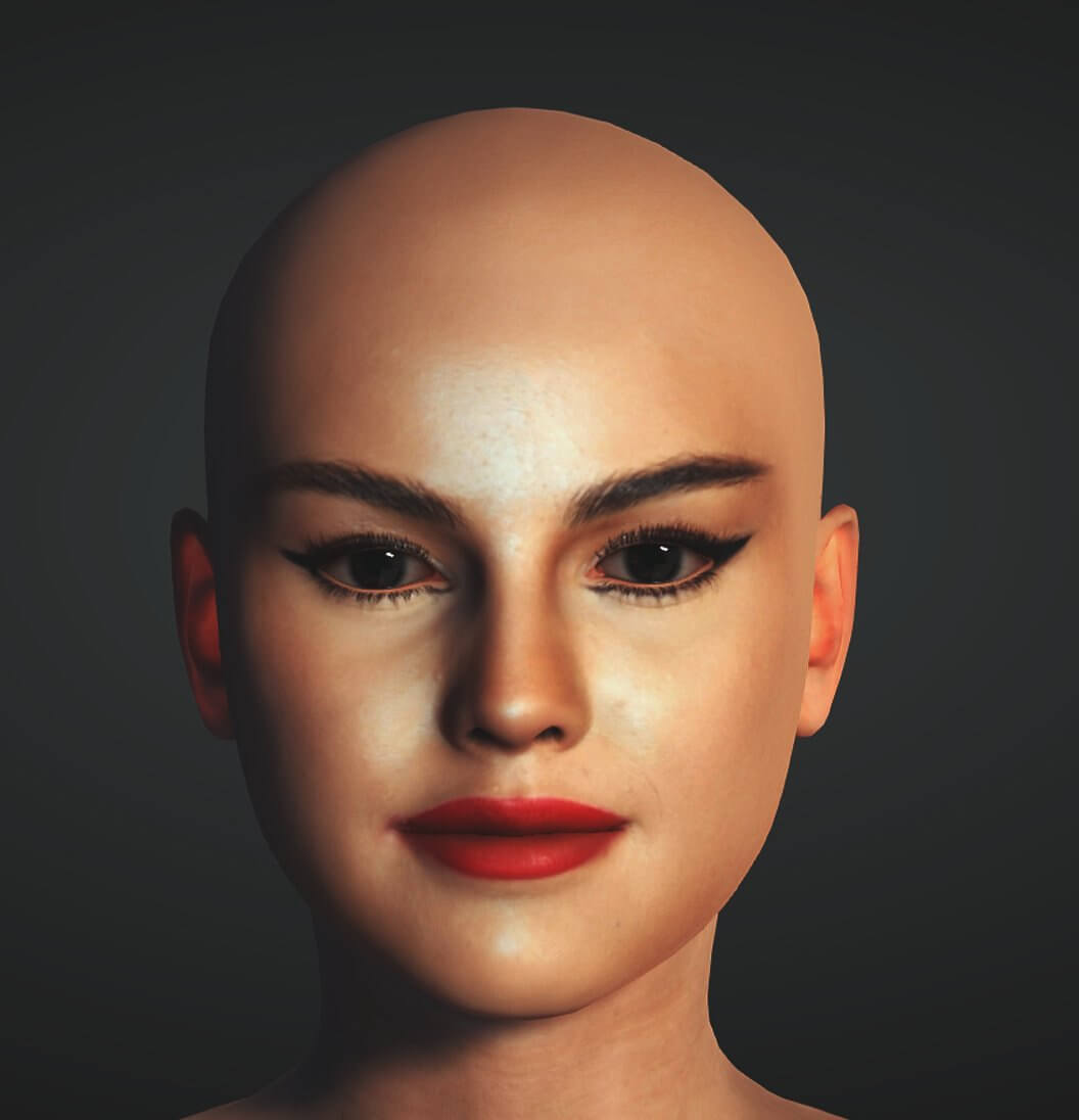 Selena Gomez Muscle Morph