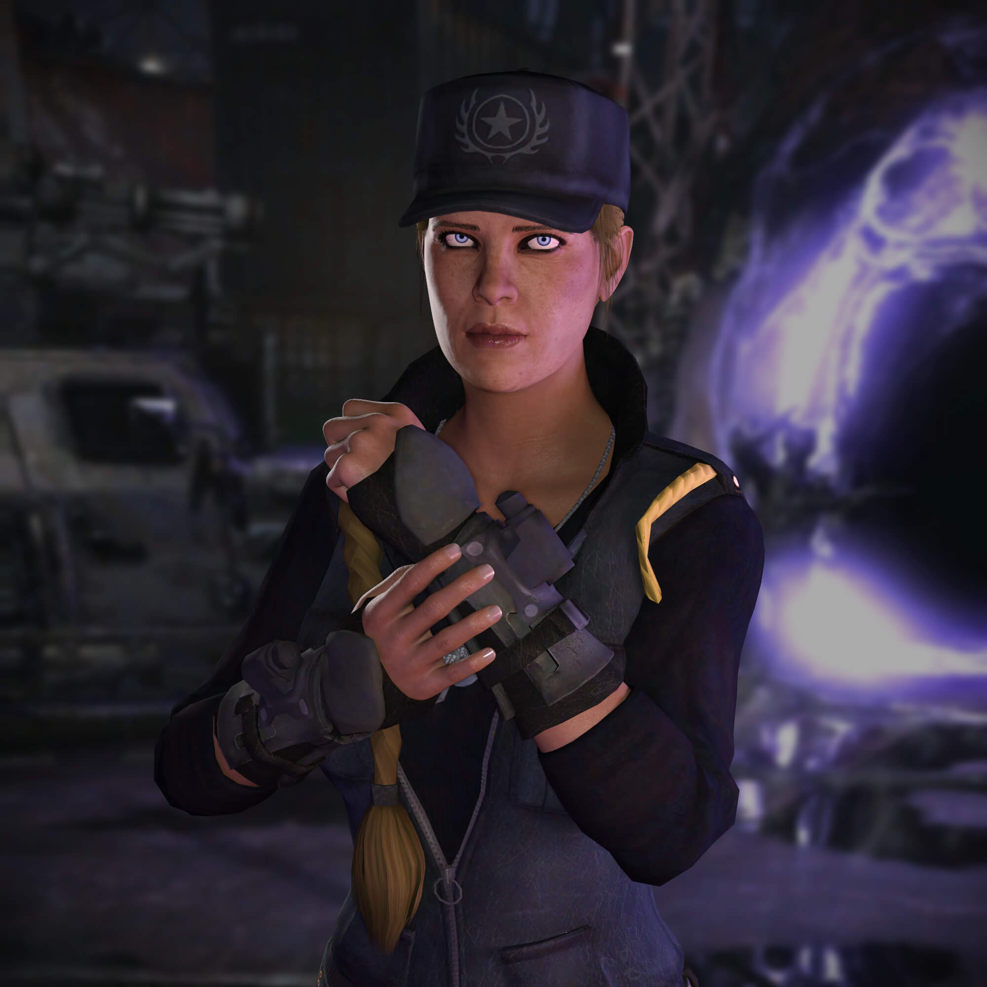 Sonya 3D Render, Digital Art by MMirror3D