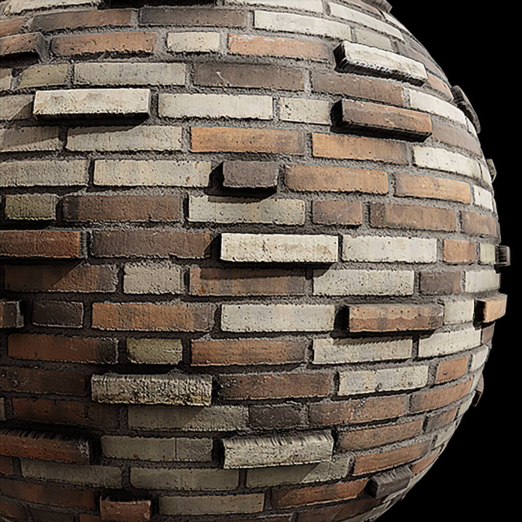 Brick Seamless Texture 2K (2048*2048) - EXR 5 - JPG 5 by model789