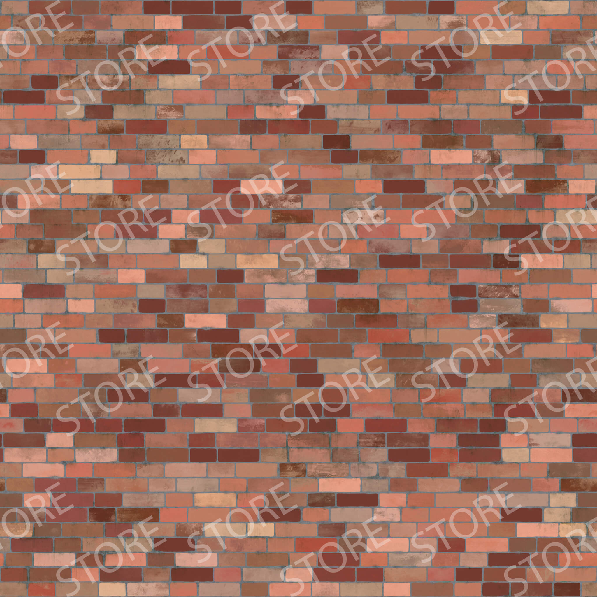 Bricks Seamless Texture Patterns 2K (2048*2048) by model789