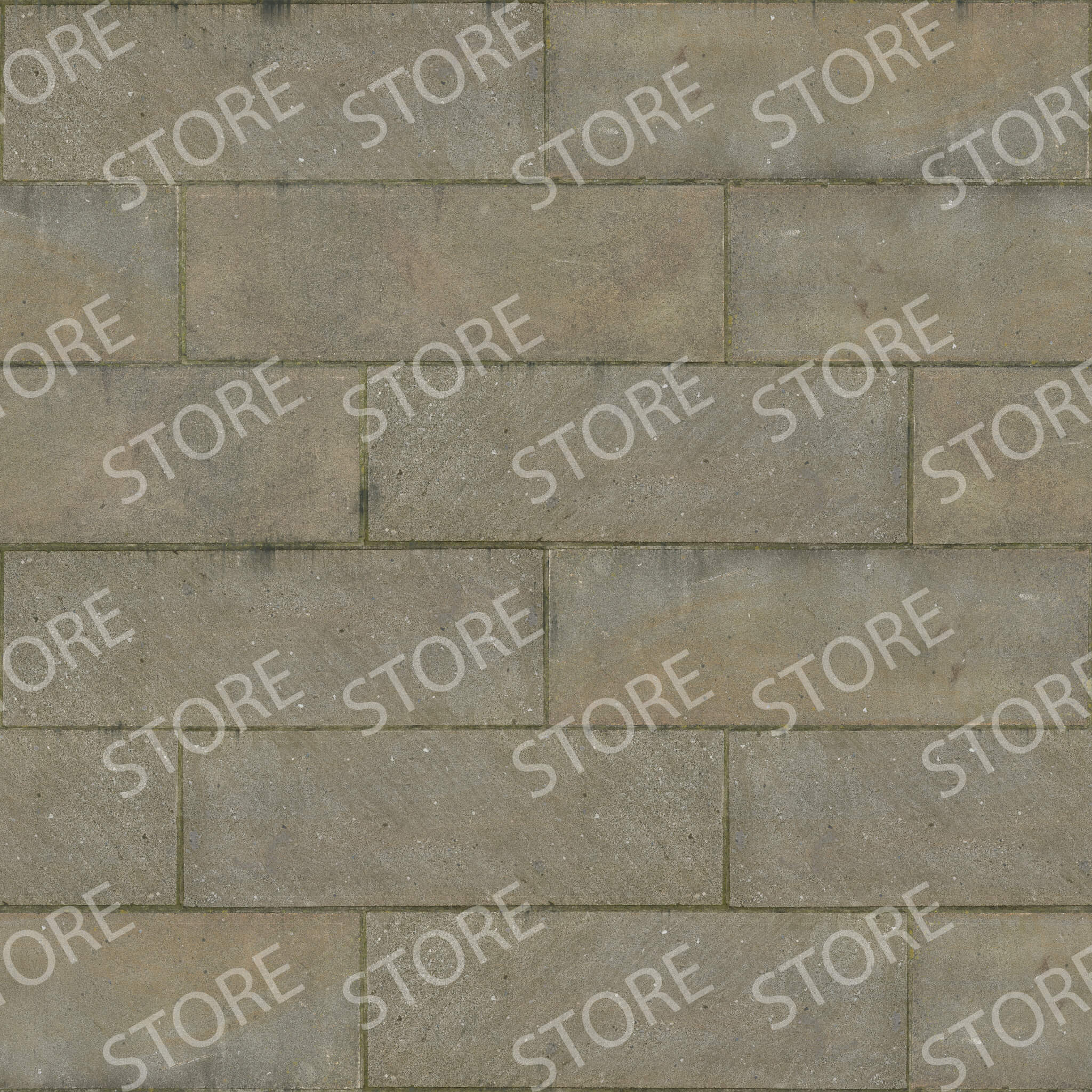 Bricks Seamless Texture Patterns 2K (2048*2048) by model789