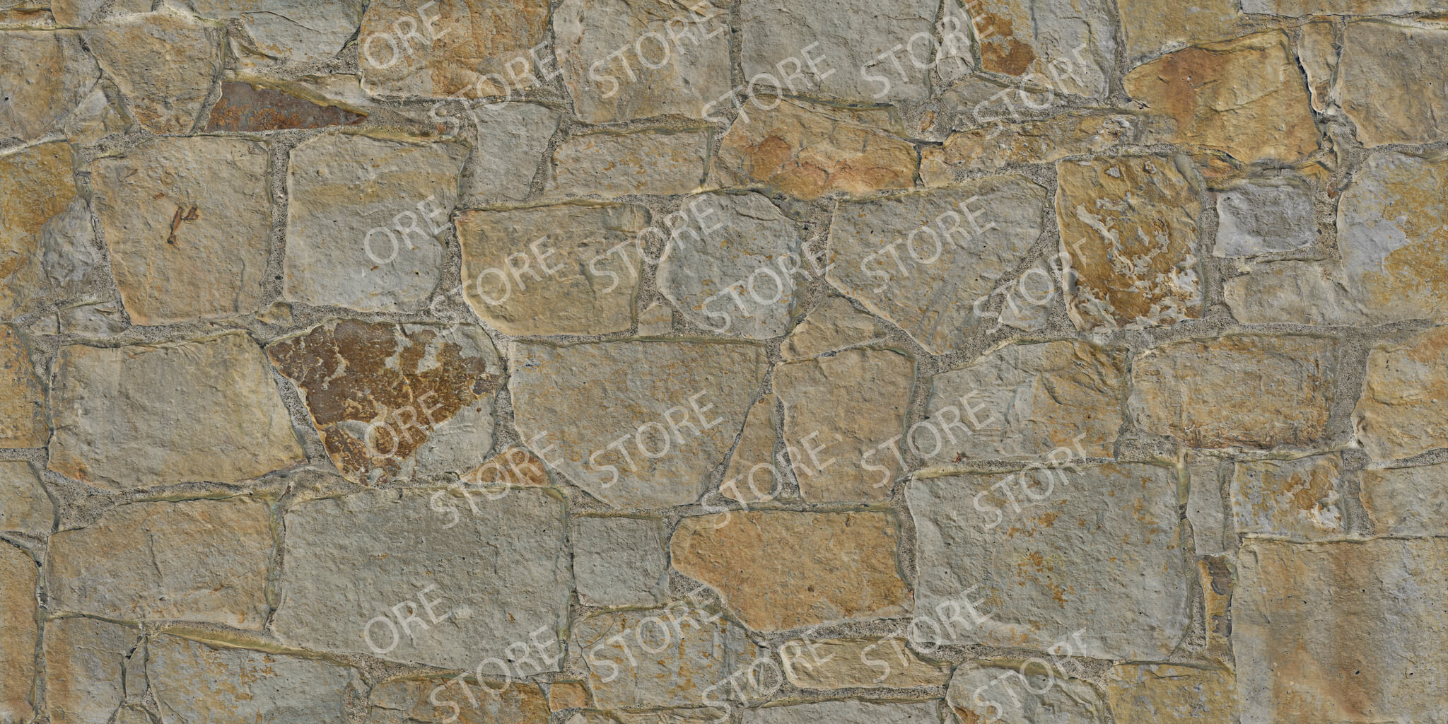 Bricks Seamless Texture Patterns 2K (2048*2048) by model789