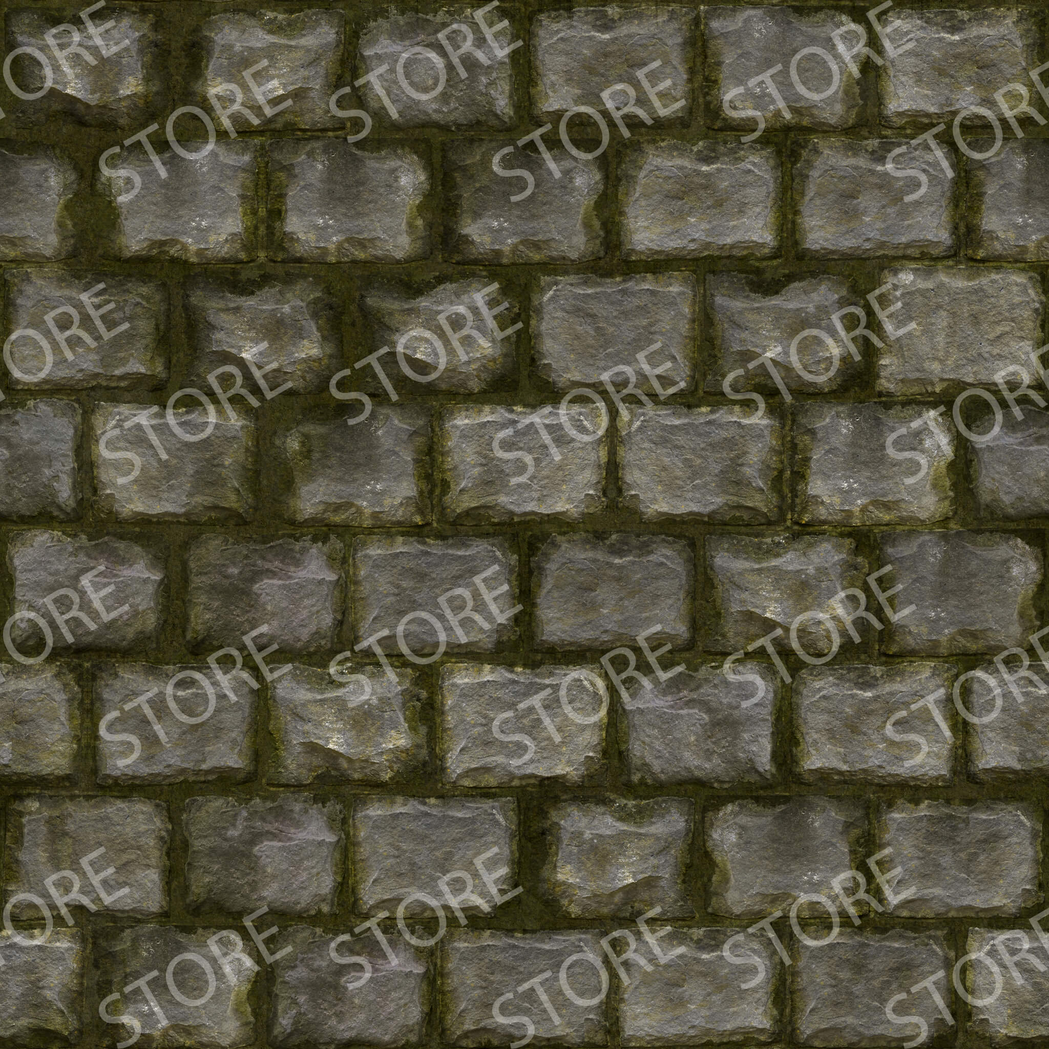 Bricks Seamless Texture Patterns 2K (2048*2048) by model789