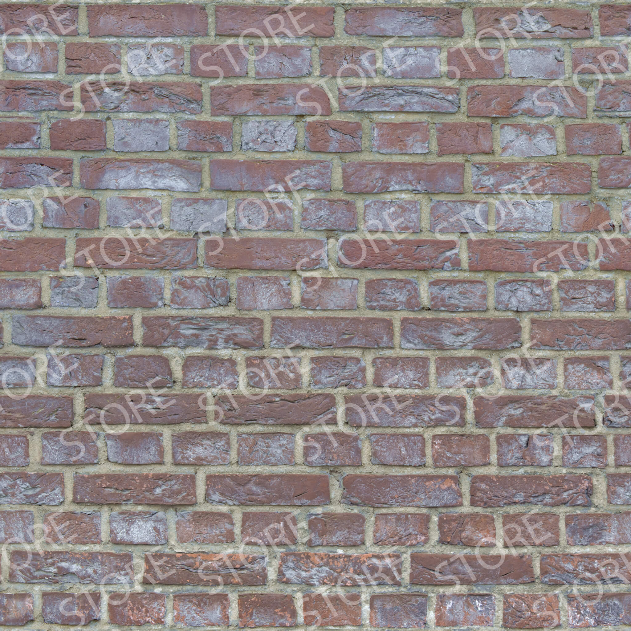 Bricks Seamless Texture Patterns 2K (2048*2048) by model789
