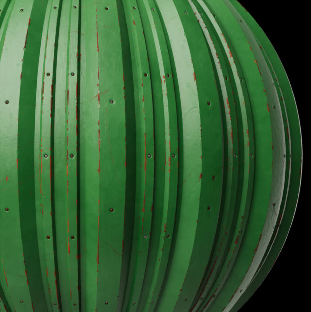Corrugatedsteel Seamless Texture Patterns 2K (2048*2048) by model789