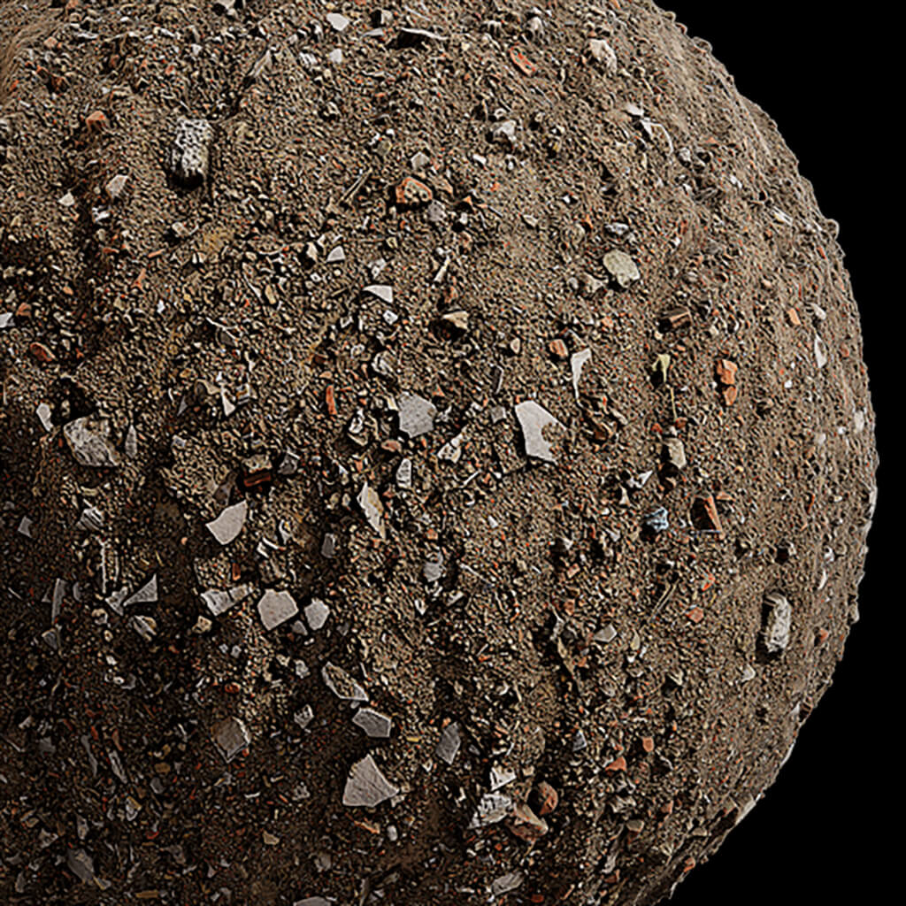 Debris Seamless Texture 2K (2048*2048) - EXR 5 - JPG 5 by model789