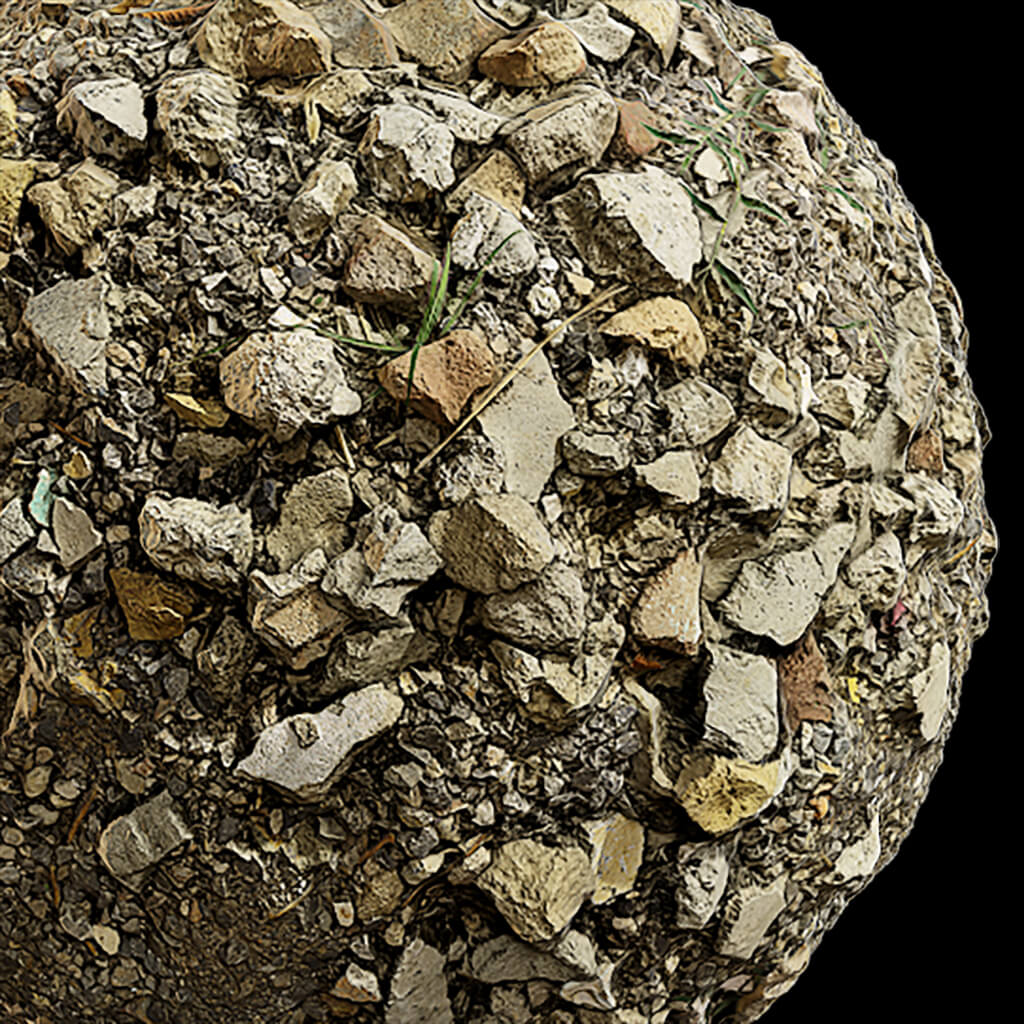 Debris Seamless Texture 2K (2048*2048) - EXR 5 - JPG 5 by model789