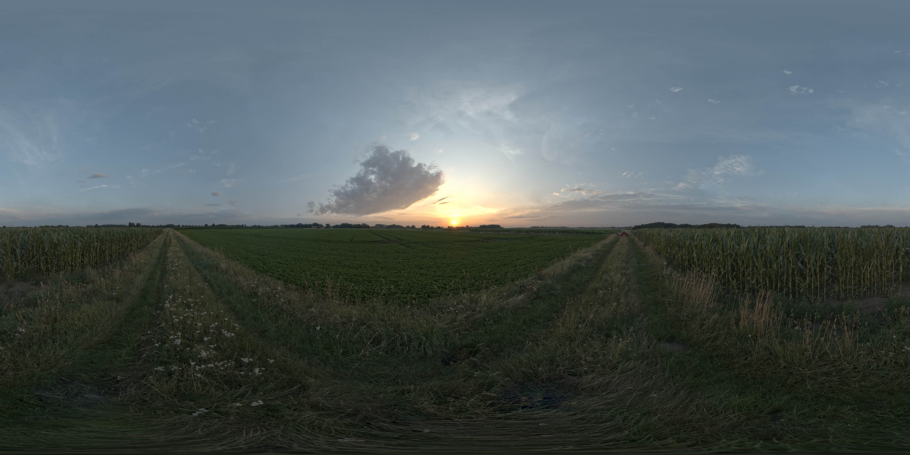 Evening Sky HDRI Seamless Texture Patterns 4K (4096*4096) - HDR Image ...