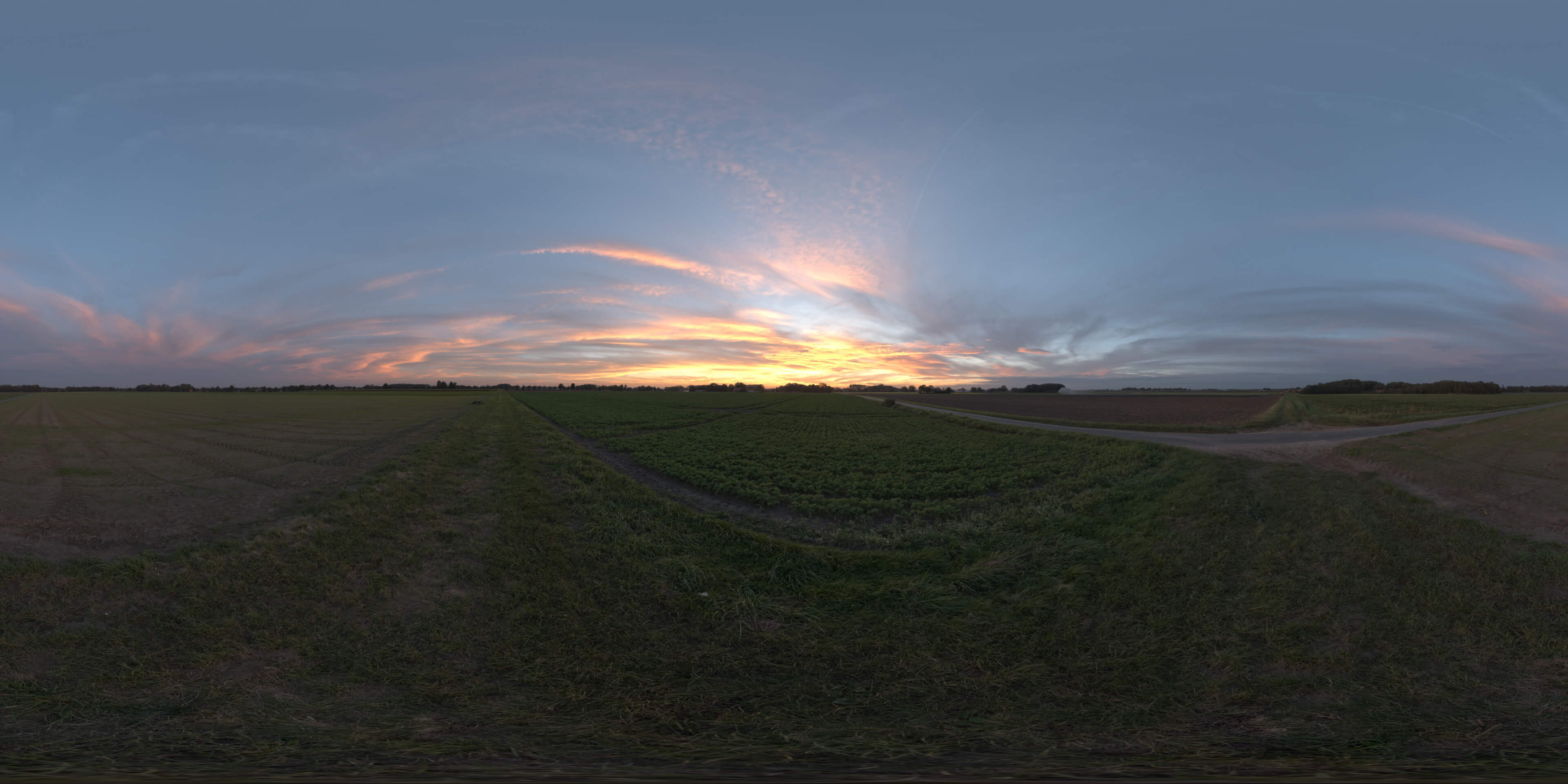 Evening Sky HDRI Seamless Texture Patterns 4K (4096*4096) - HDR Image ...