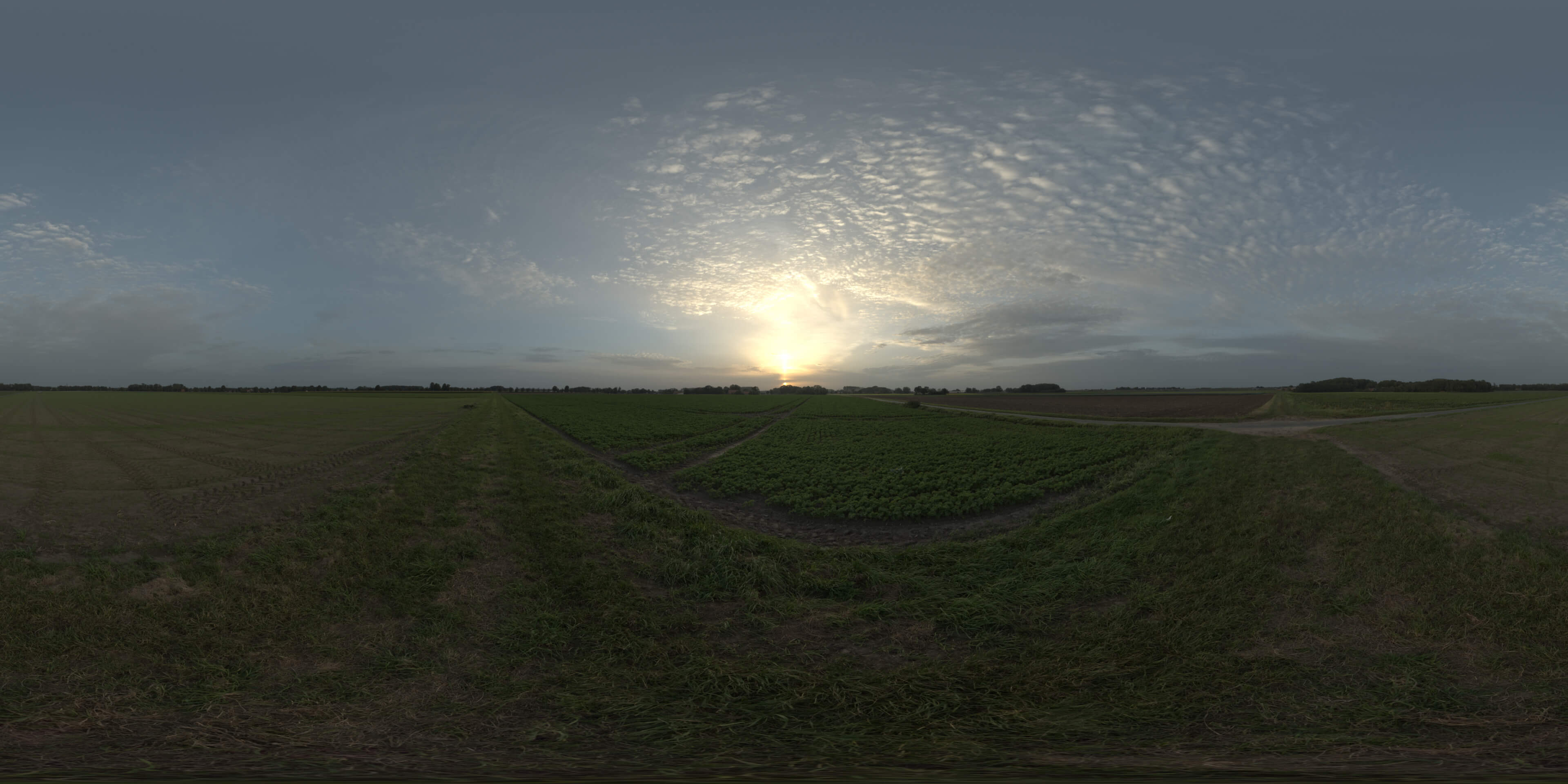 Evening Sky HDRI Seamless Texture Patterns 4K (4096*4096) - HDR Image ...