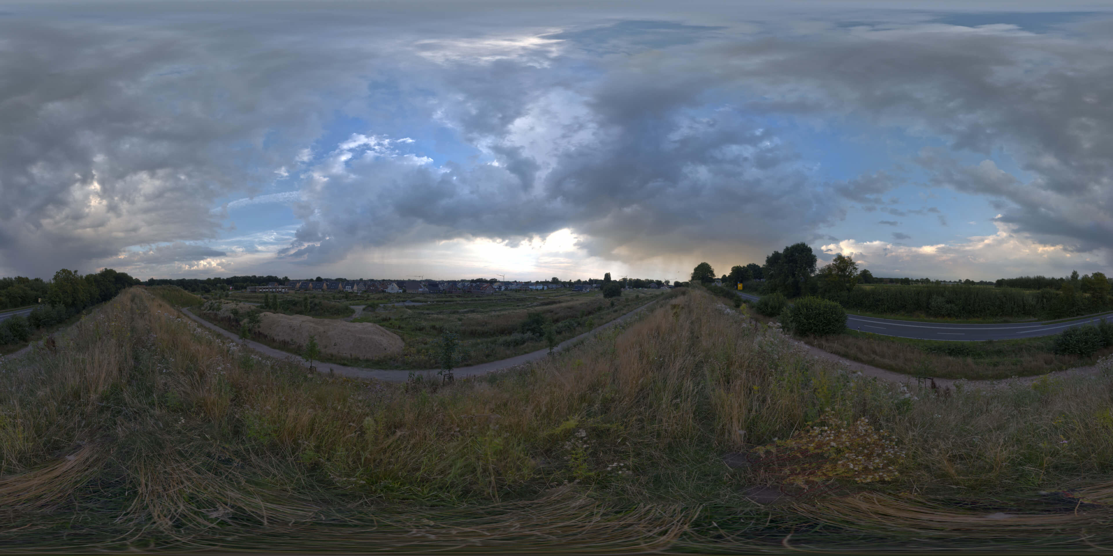Evening Sky HDRI Seamless Texture Patterns 4K (4096*4096) - HDR Image ...