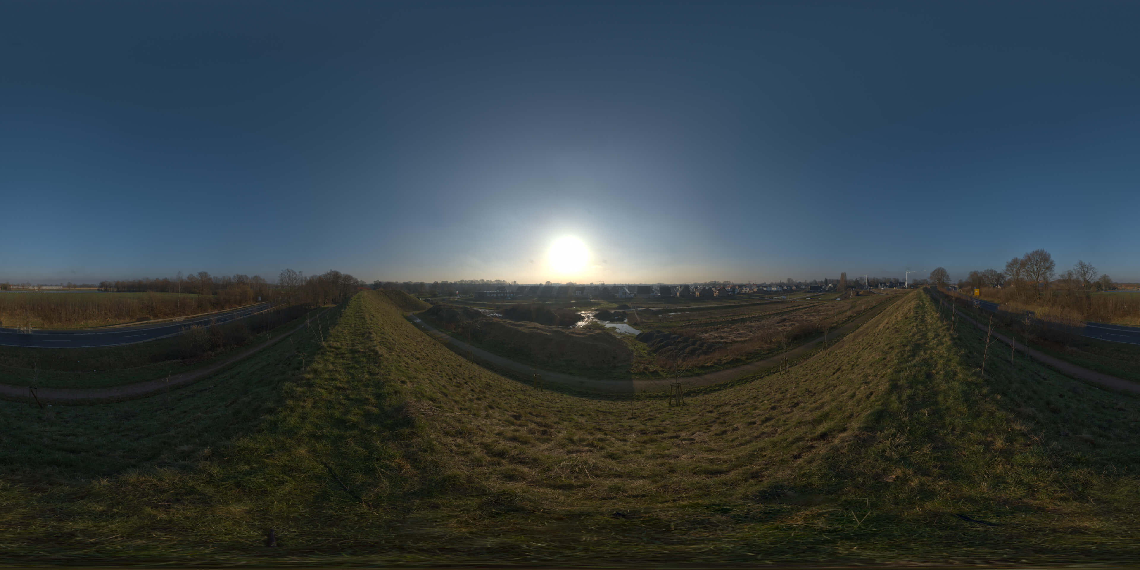 Evening Sky HDRI Seamless Texture Patterns 4K (4096*4096) - HDR Image ...