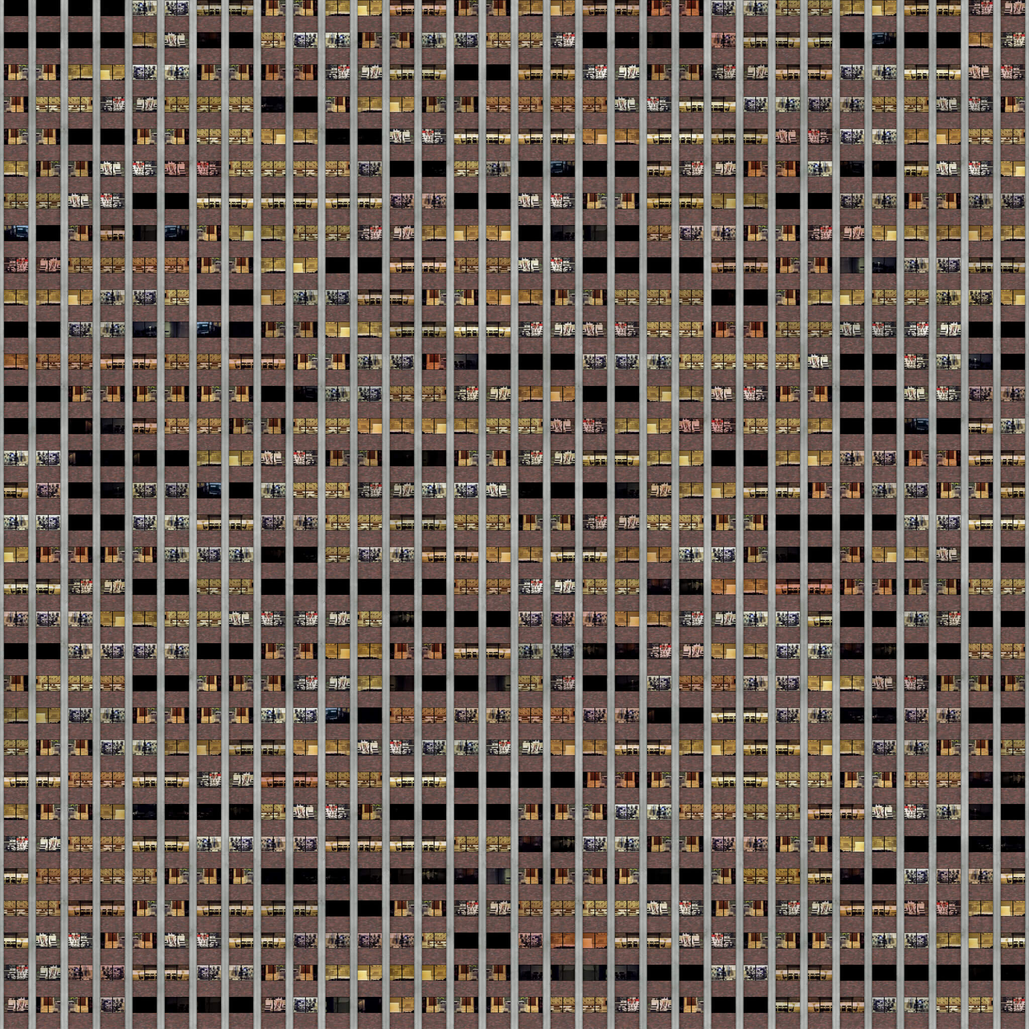 Facade Seamless Texture Patterns 2K (2048*2048) by model789