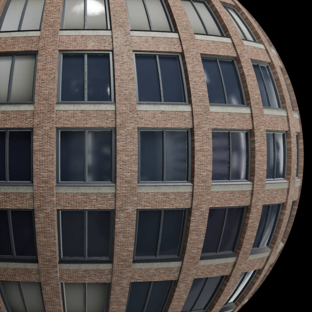Facade Seamless Texture Patterns 2K (2048*2048) by model789