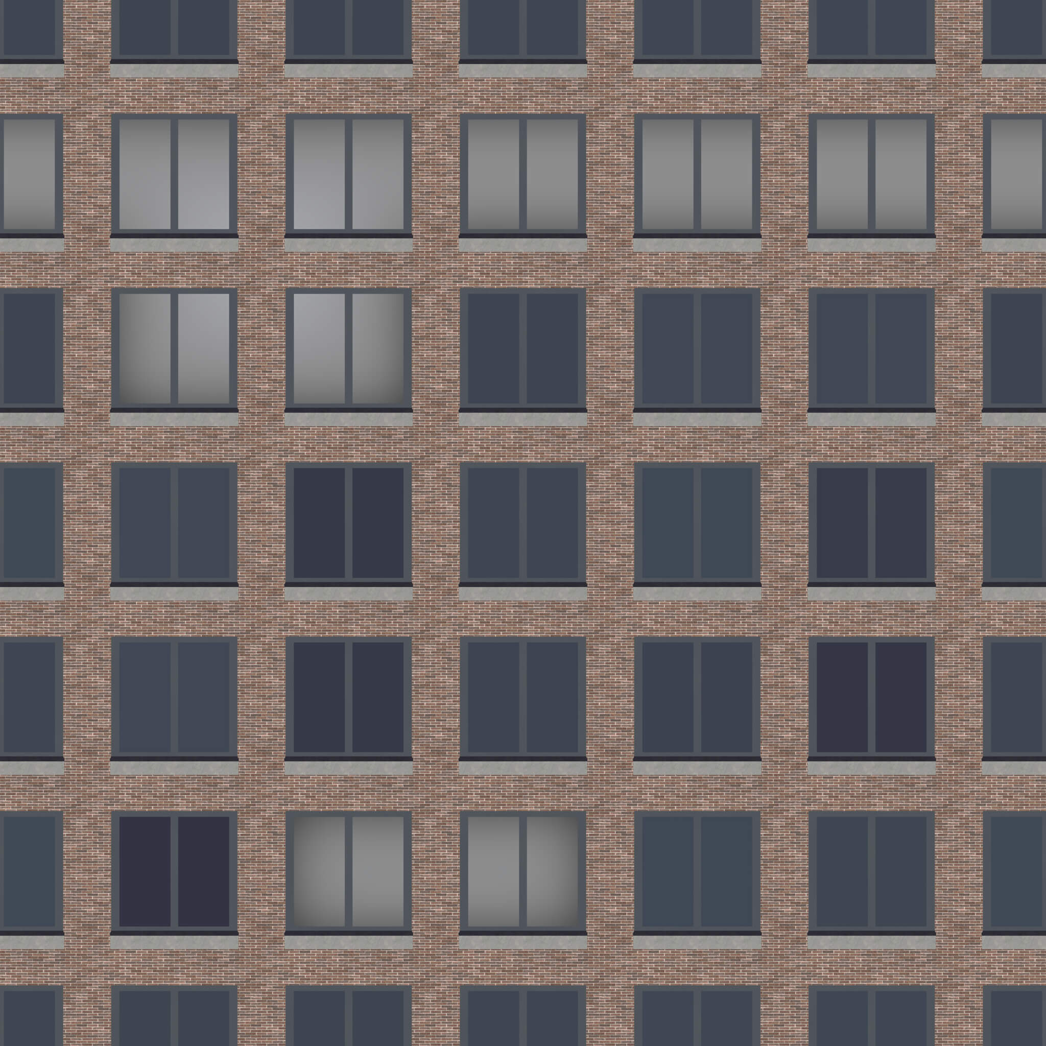 Facade Seamless Texture Patterns 2K (2048*2048) by model789