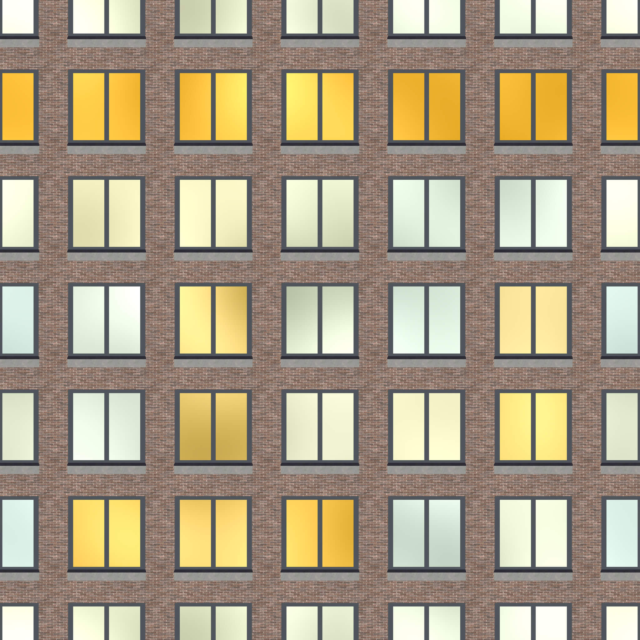 Facade Seamless Texture Patterns 2K (2048*2048) by model789