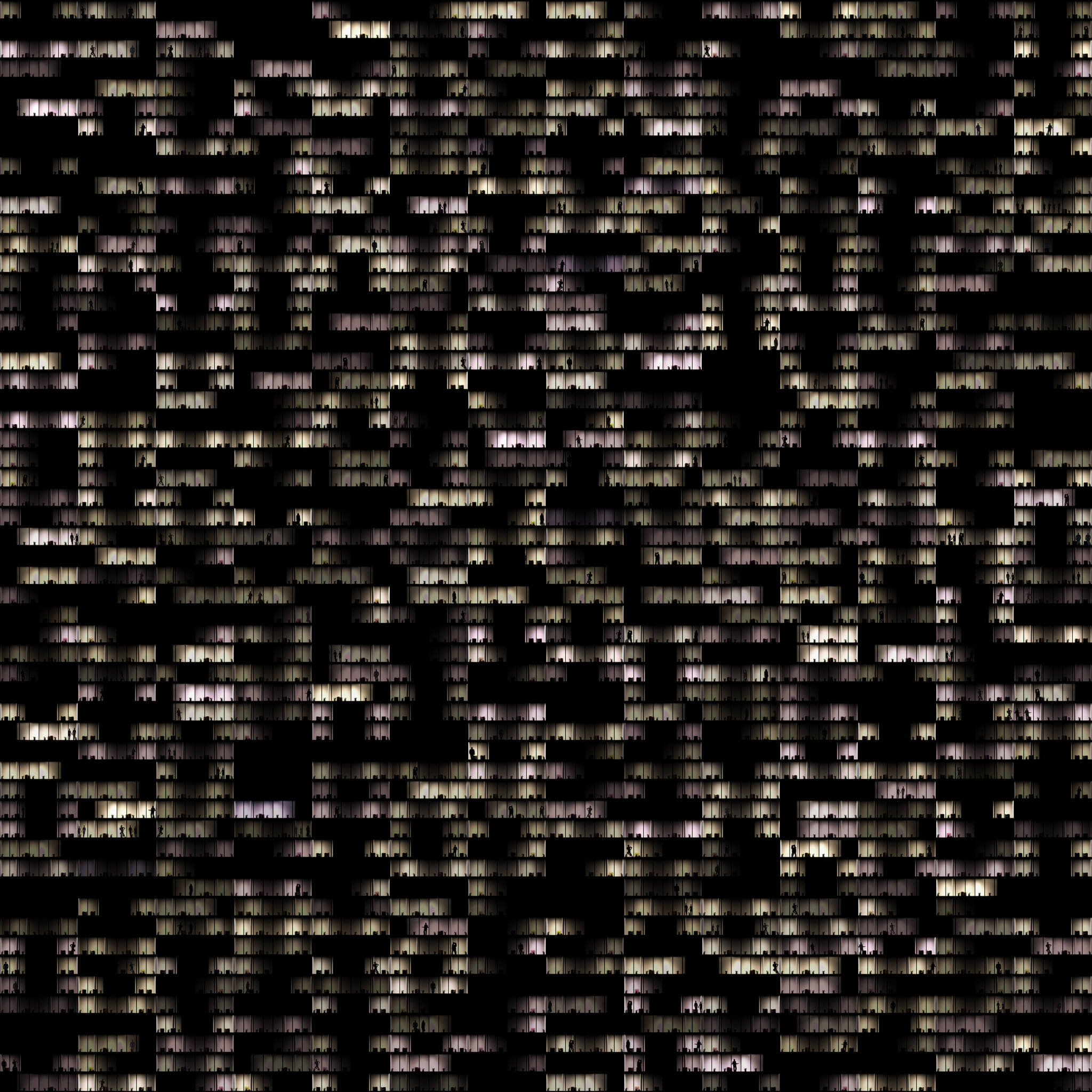 Facade Seamless Texture Patterns 2K (2048*2048) by model789