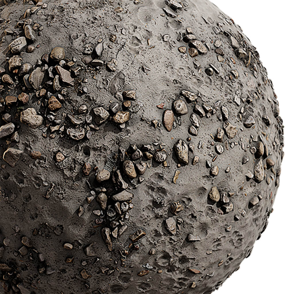 Gravel Seamless Texture 2K (2048*2048) - EXR 5 - JPG 5 by model789