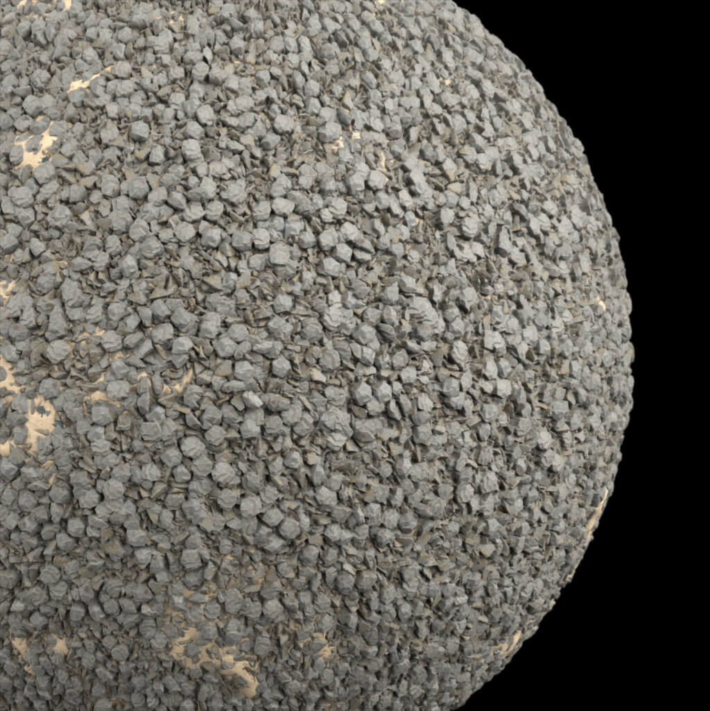 Gravel Seamless Texture Patterns 2K (2048*2048) by model789