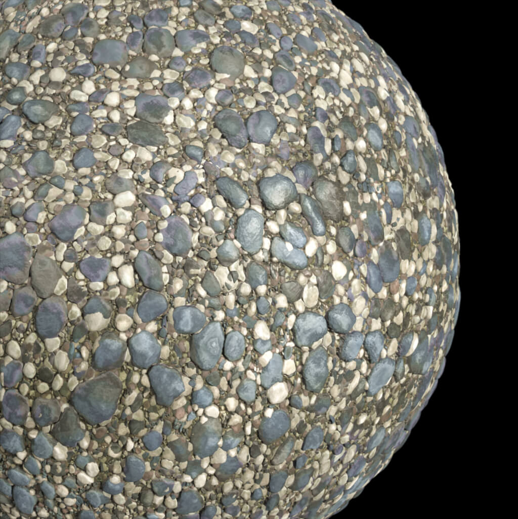 Gravel Seamless Texture Patterns 2K (2048*2048) by model789