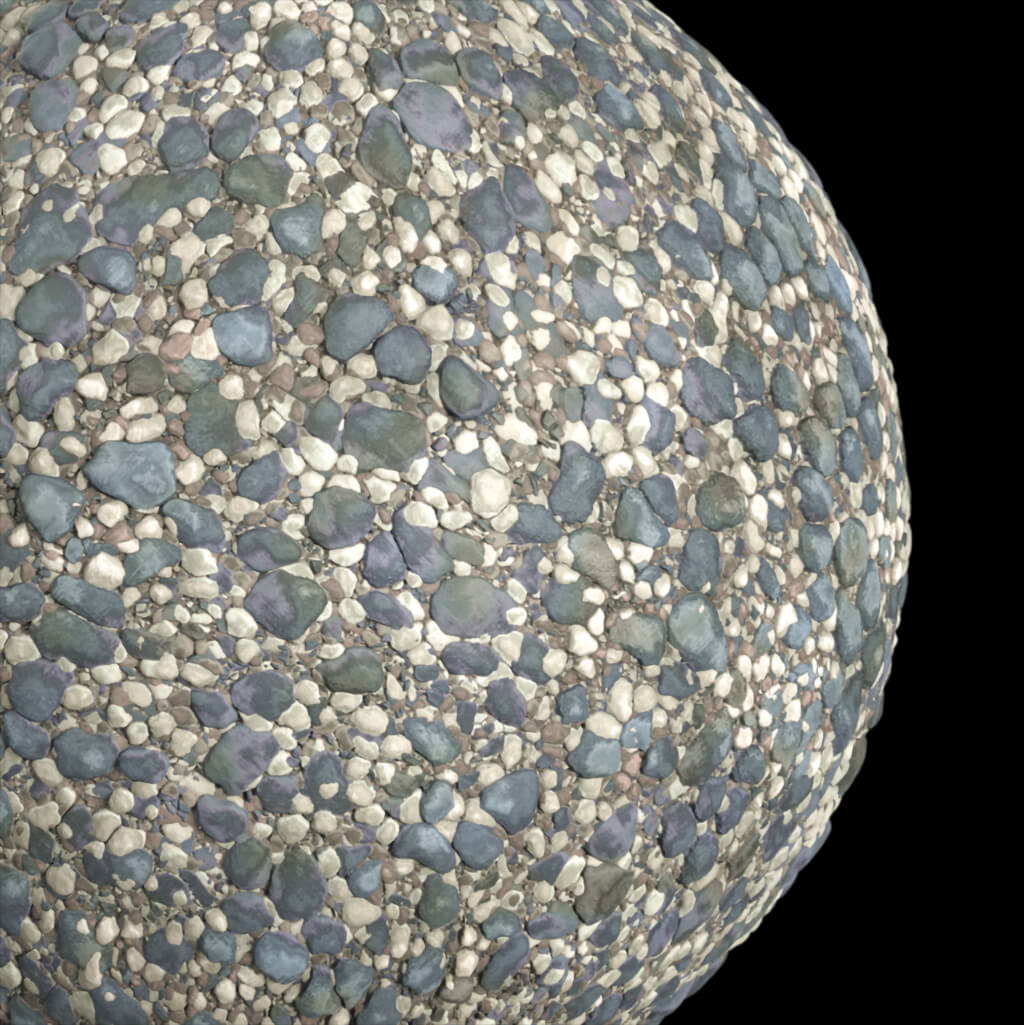 Gravel Seamless Texture Patterns 2K (2048*2048) by model789
