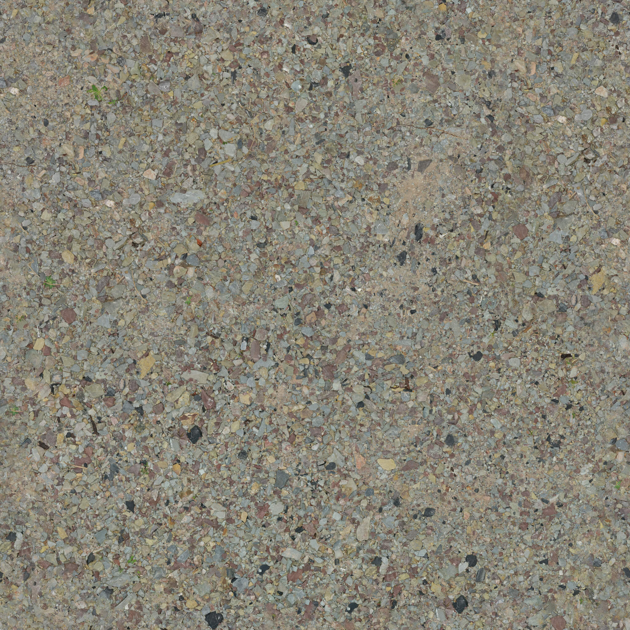 Gravel Seamless Texture Patterns 2K (2048*2048) by model789