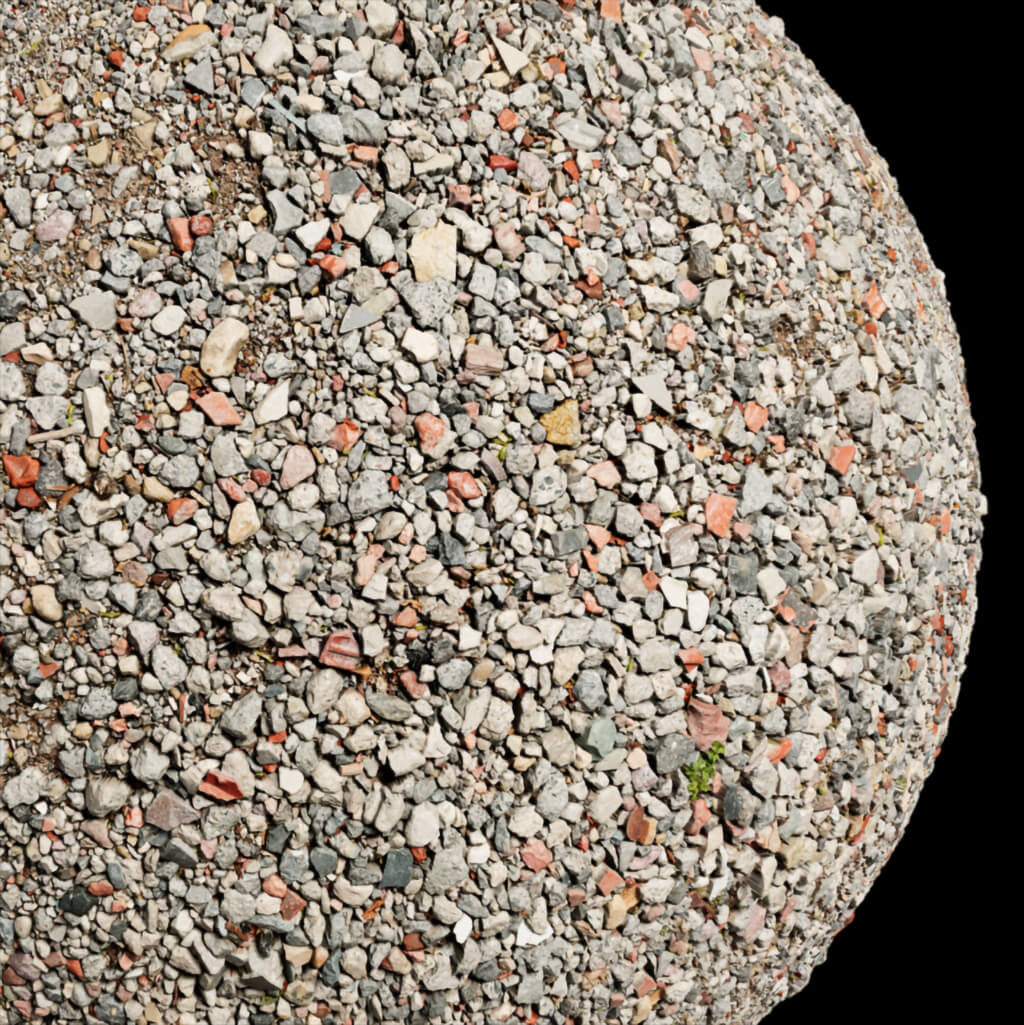 Gravel Seamless Texture Patterns 2K (2048*2048) by model789