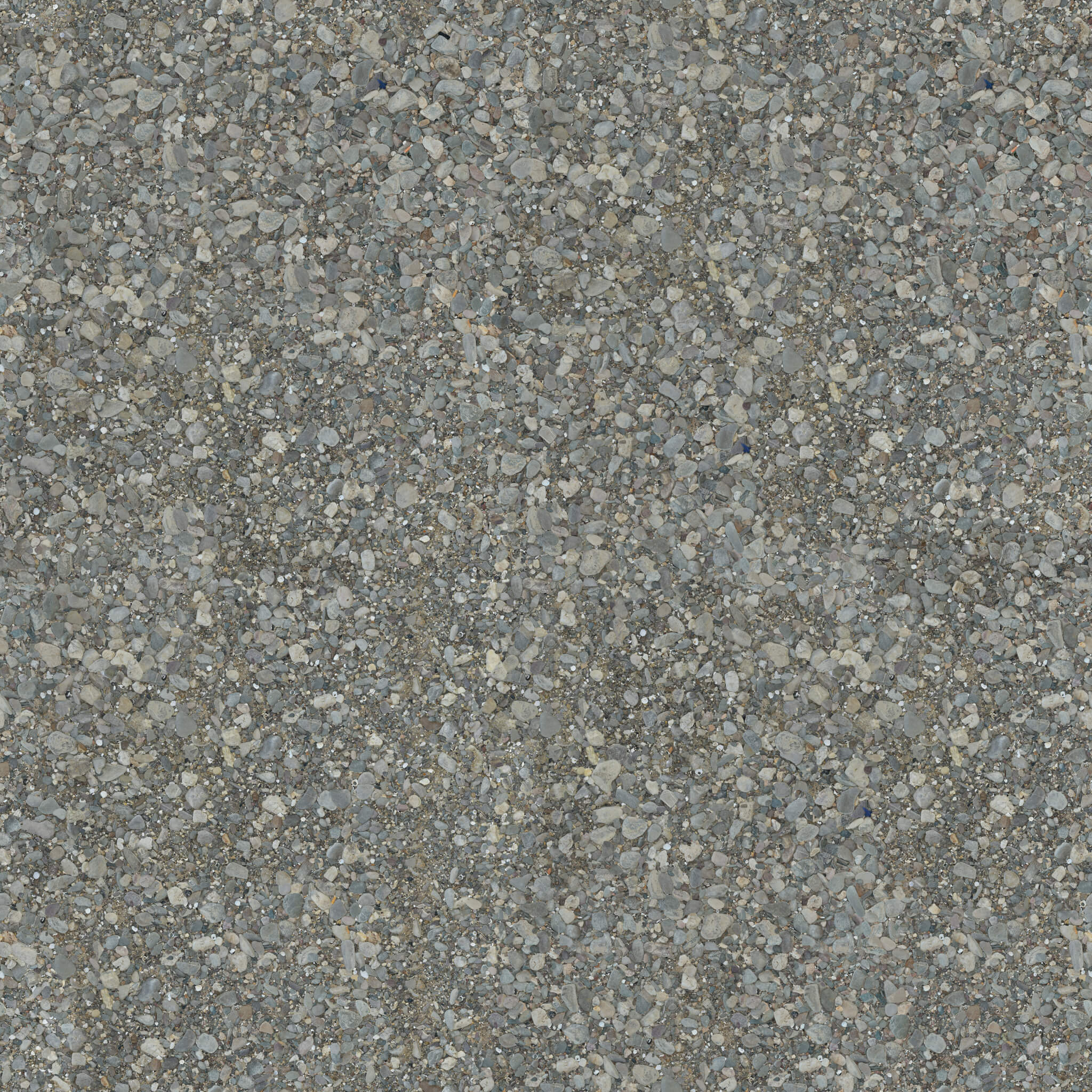 Gravel Seamless Texture Patterns 2K (2048*2048) by model789