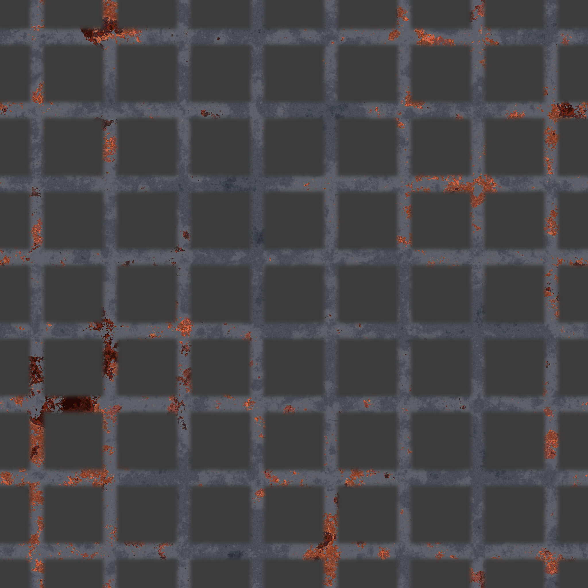 Metalwalkway Seamless Texture Patterns 2K (2048*2048) by model789