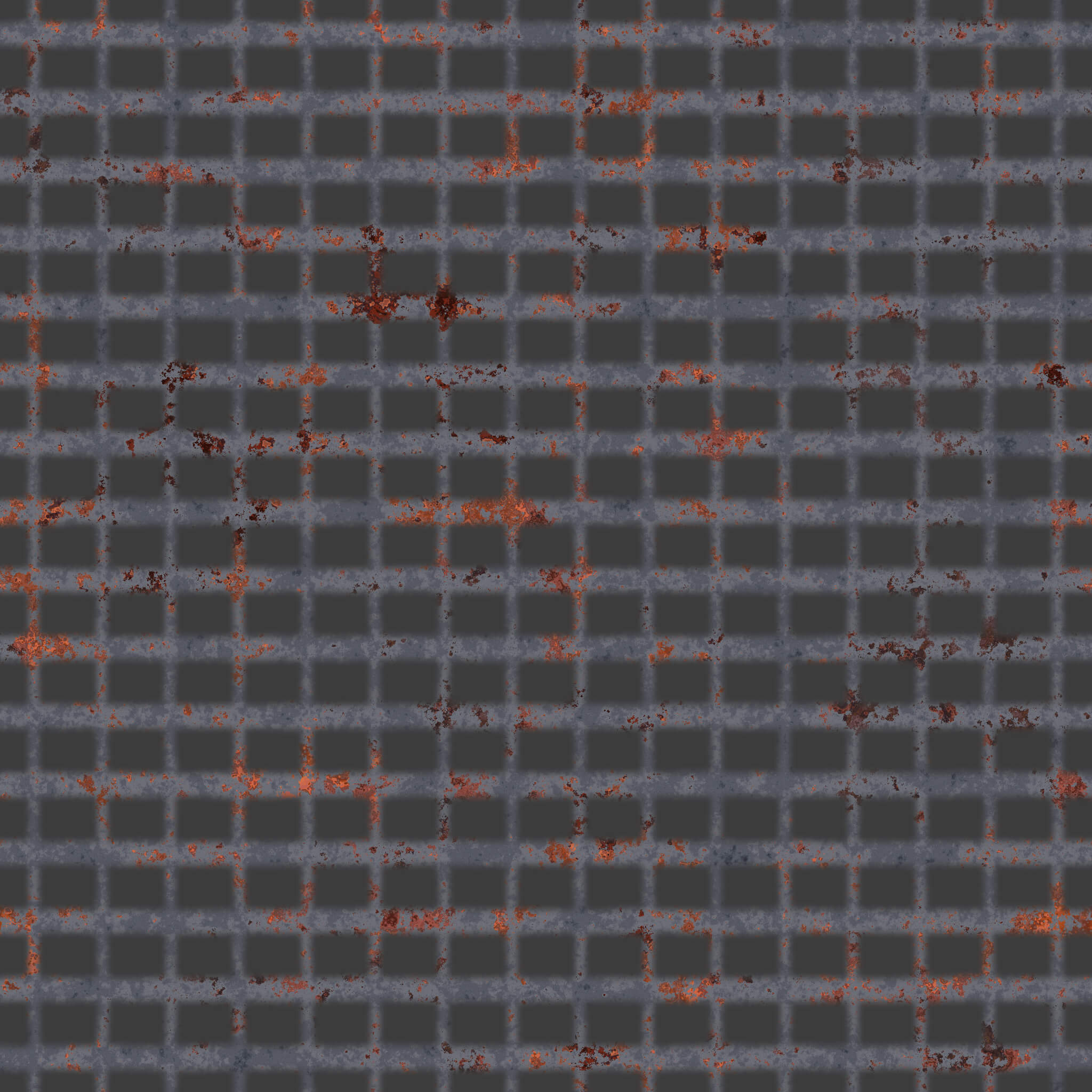 Metalwalkway Seamless Texture Patterns 2K (2048*2048) by model789