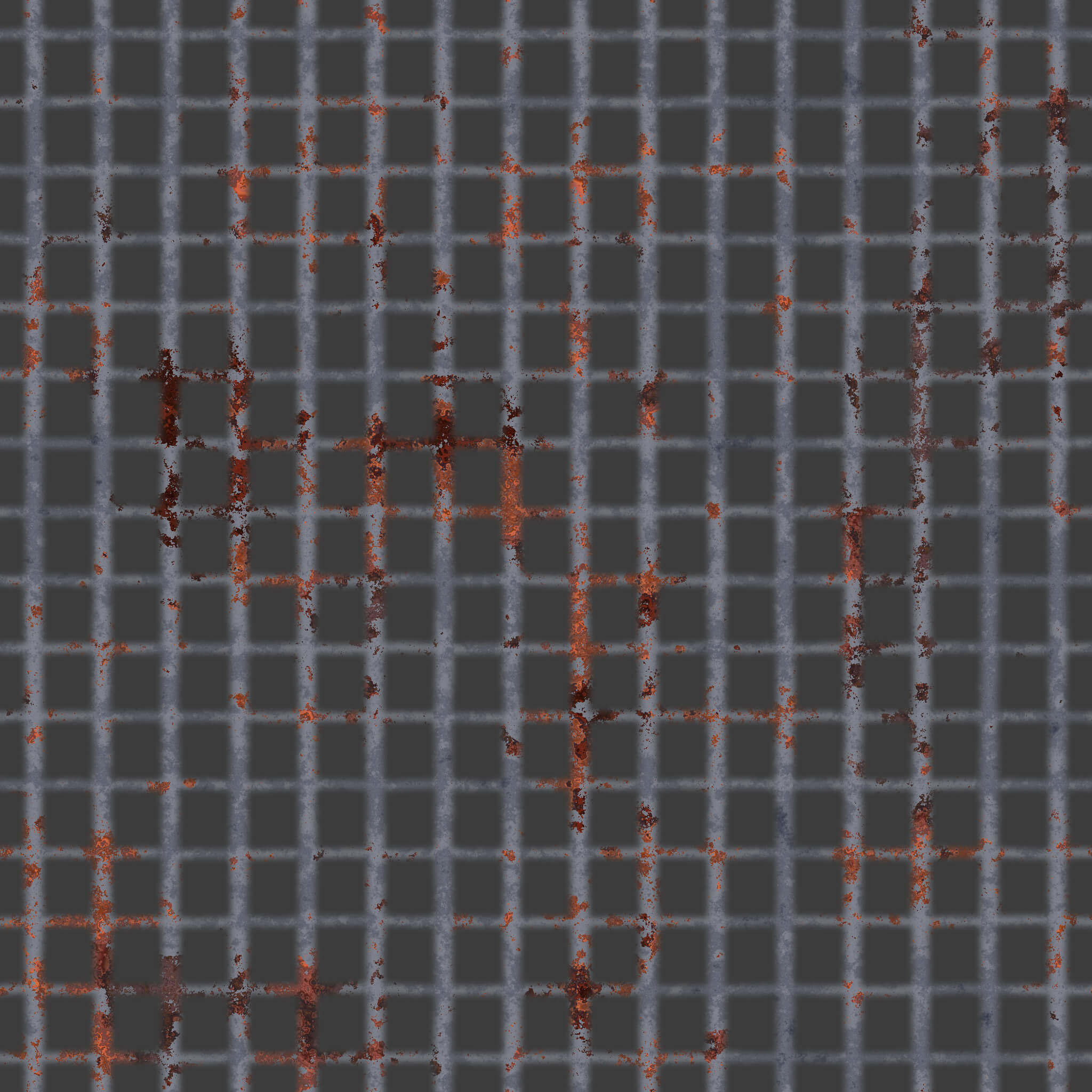 Metalwalkway Seamless Texture Patterns 2K (2048*2048) by model789