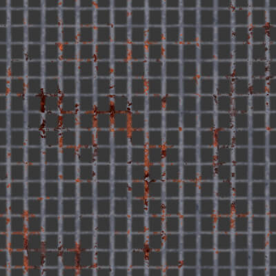 Metalwalkway Seamless Texture Patterns 2K (2048*2048) by model789