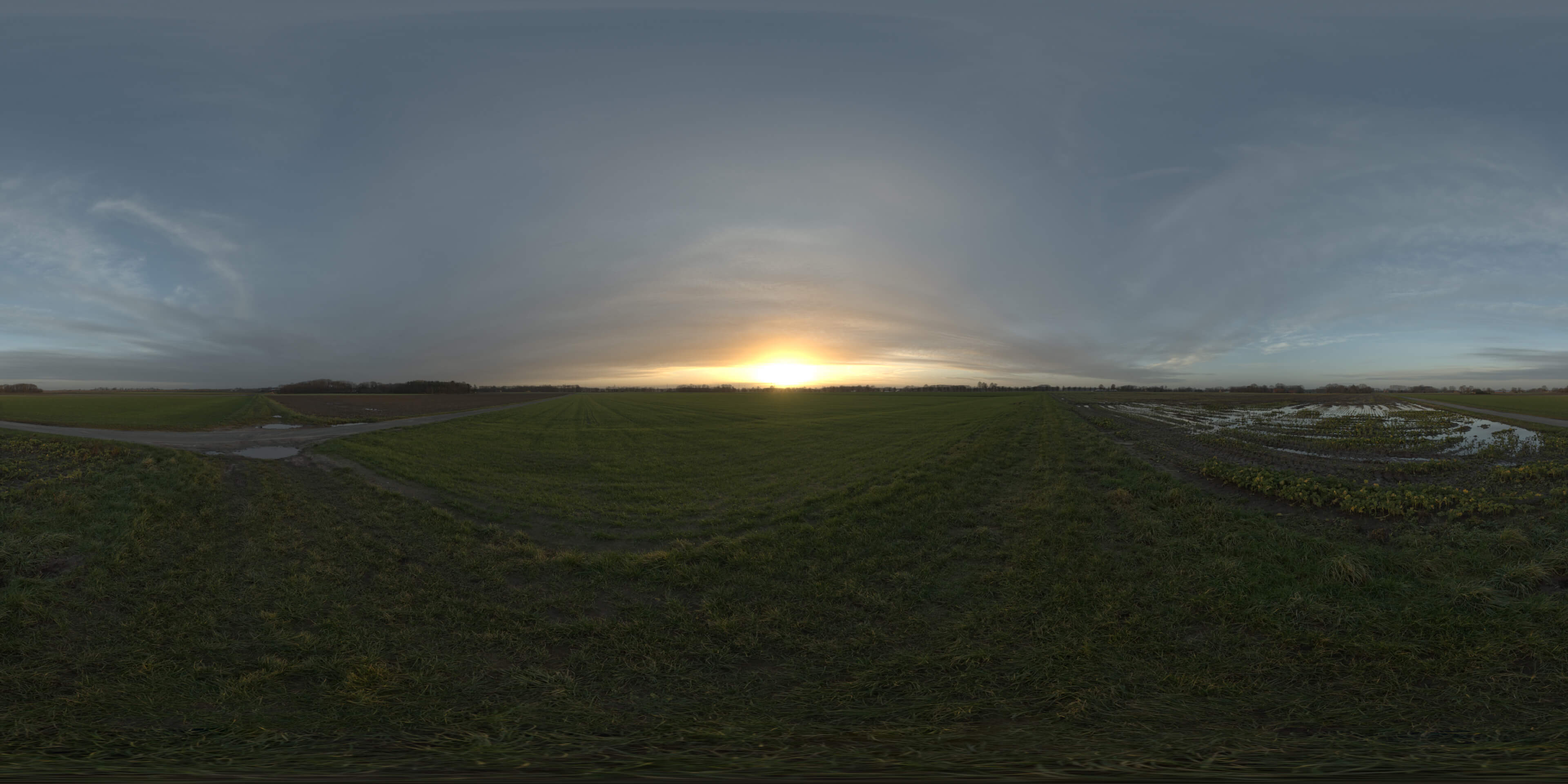 Morning Sky HDRI Seamless Texture Patterns 4K (4096*4096) - HDR Image ...