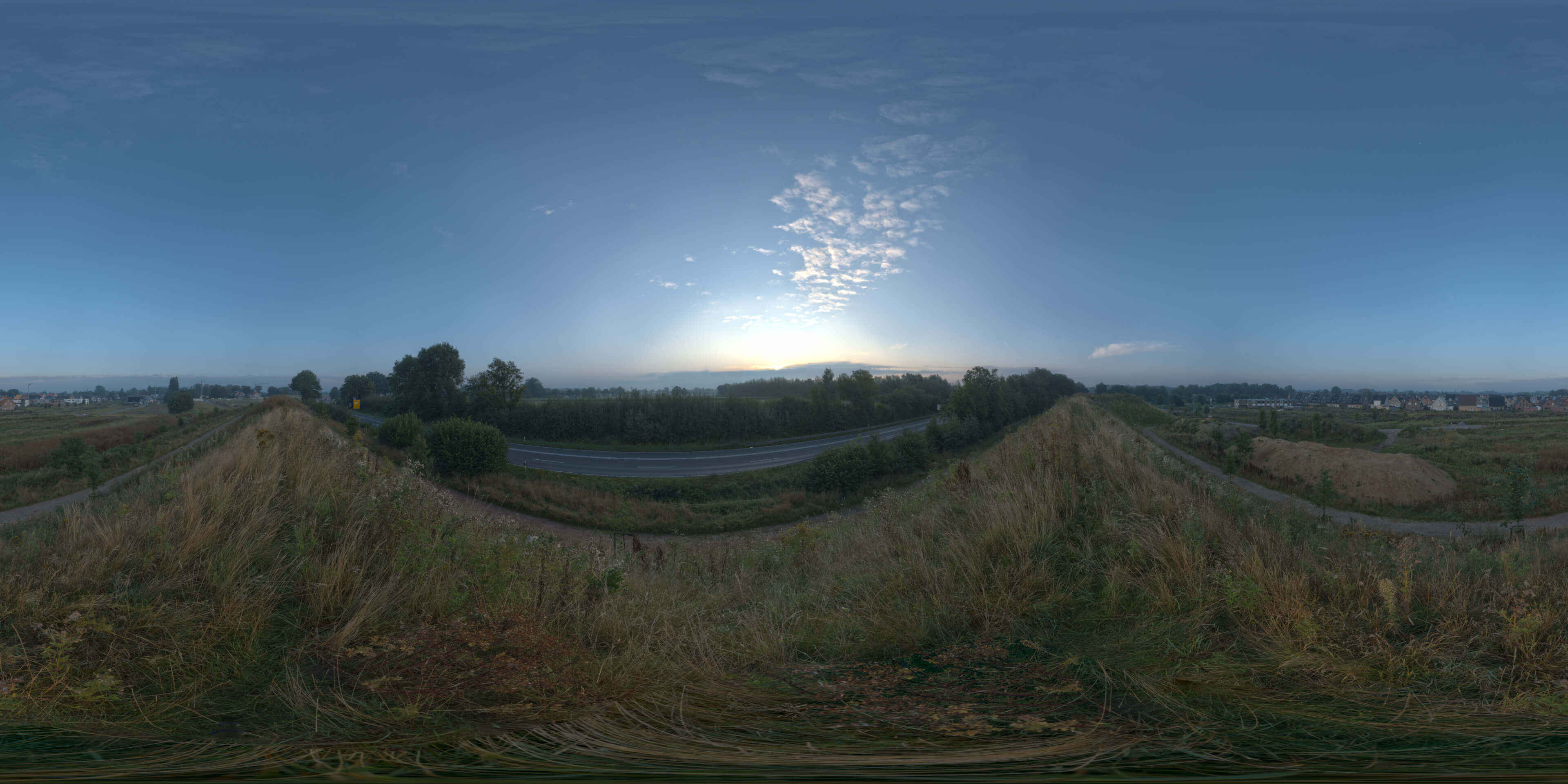 Morning Sky HDRI Seamless Texture Patterns 4K (4096*4096) - HDR Image ...