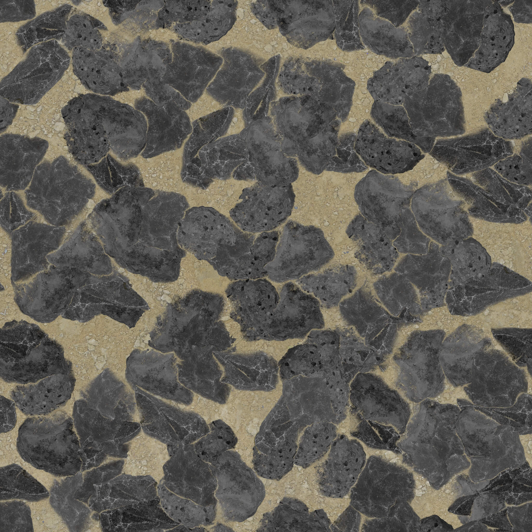 Rocks Seamless Texture Patterns 2K (2048*2048) by model789