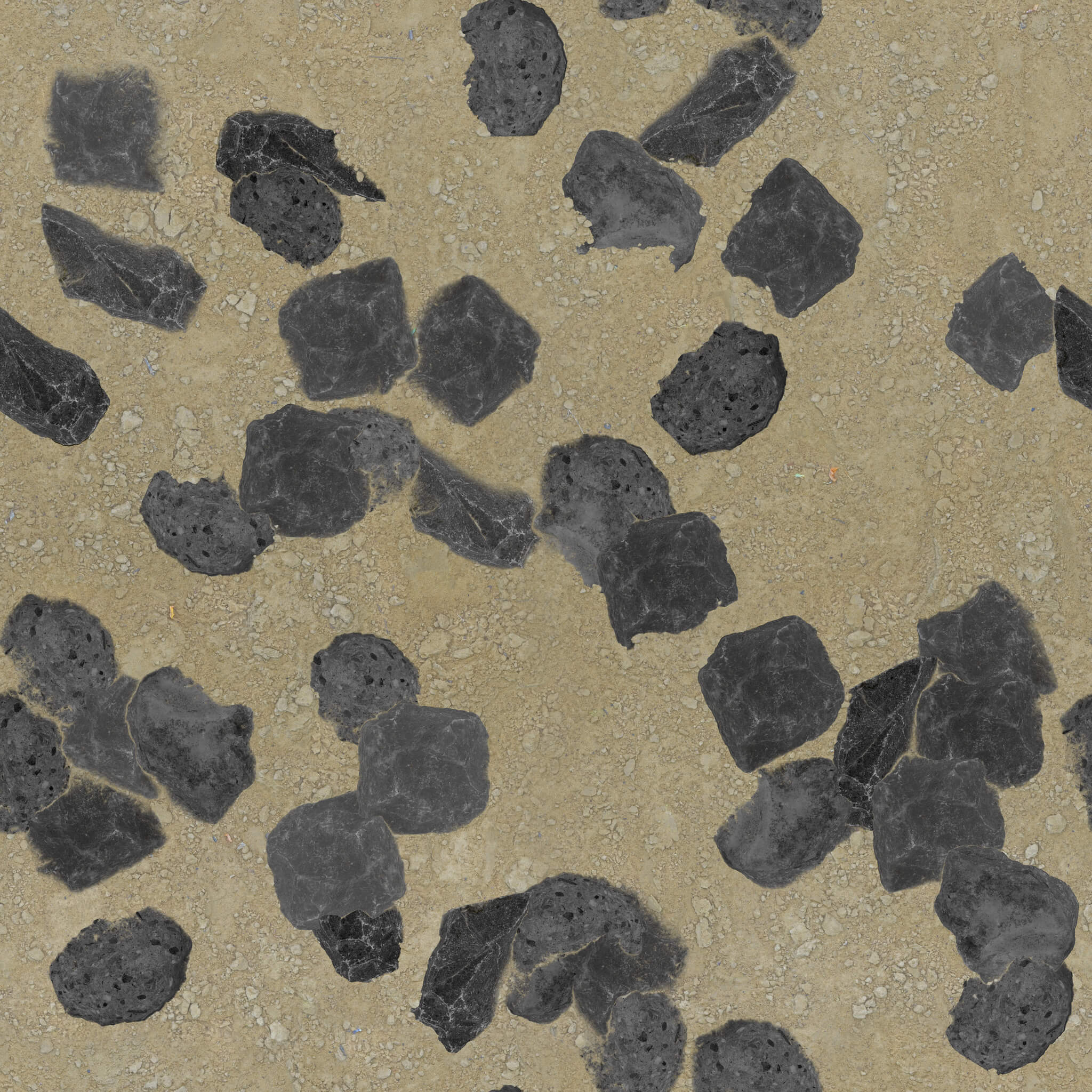 Rocks Seamless Texture Patterns 2K (2048*2048) by model789