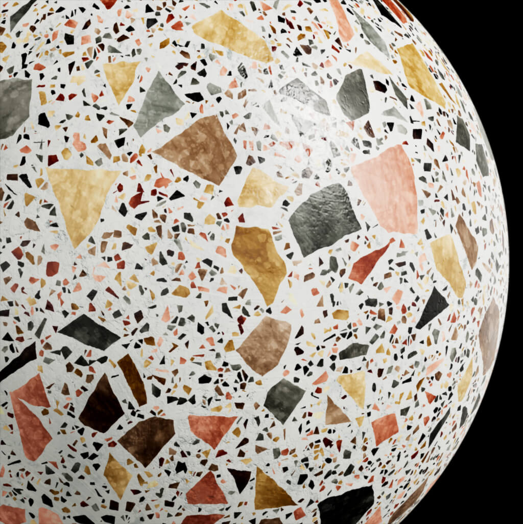 Terrazzo Seamless Texture Patterns 2K (2048*2048) by model789