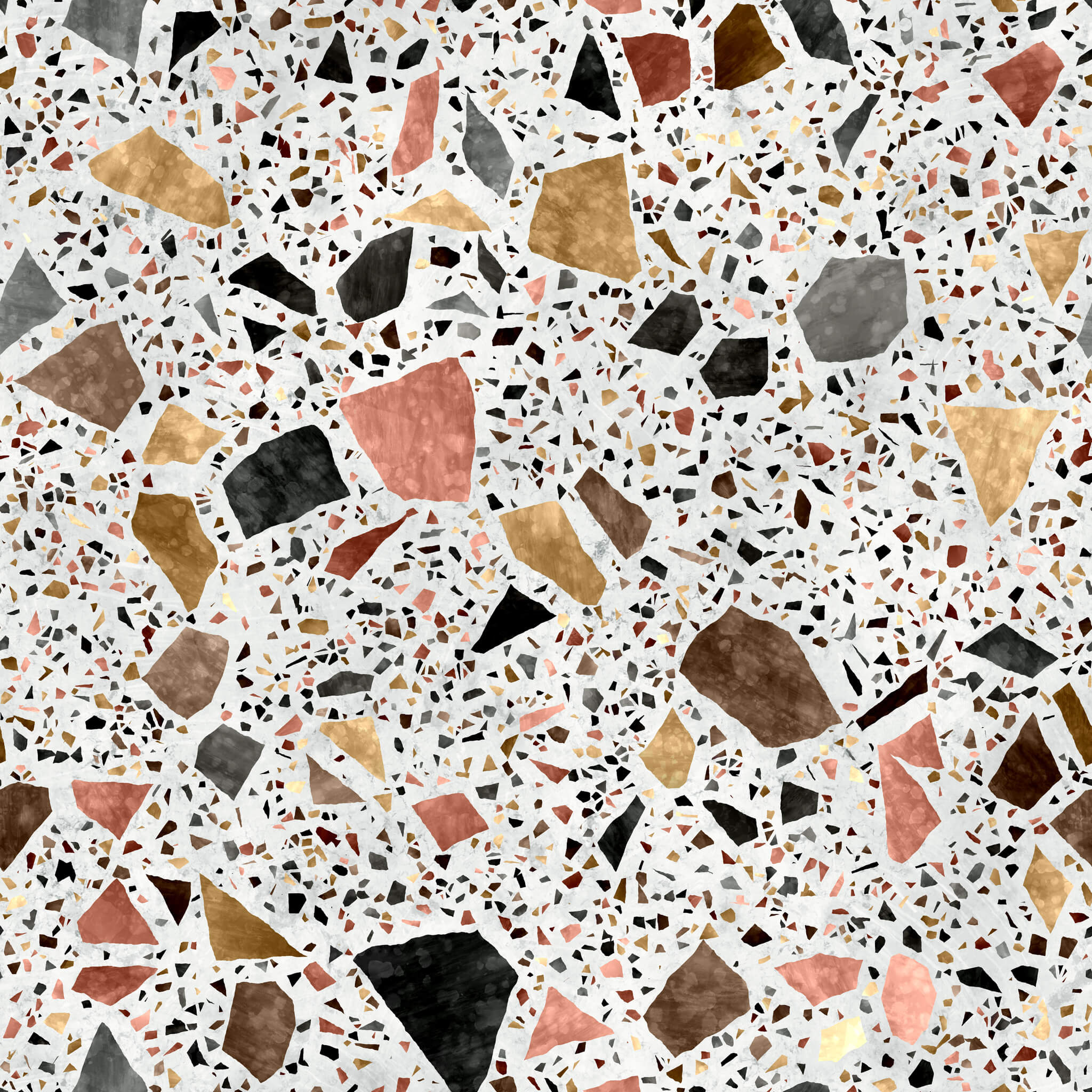 Terrazzo Seamless Texture Patterns 2K (2048*2048) by model789