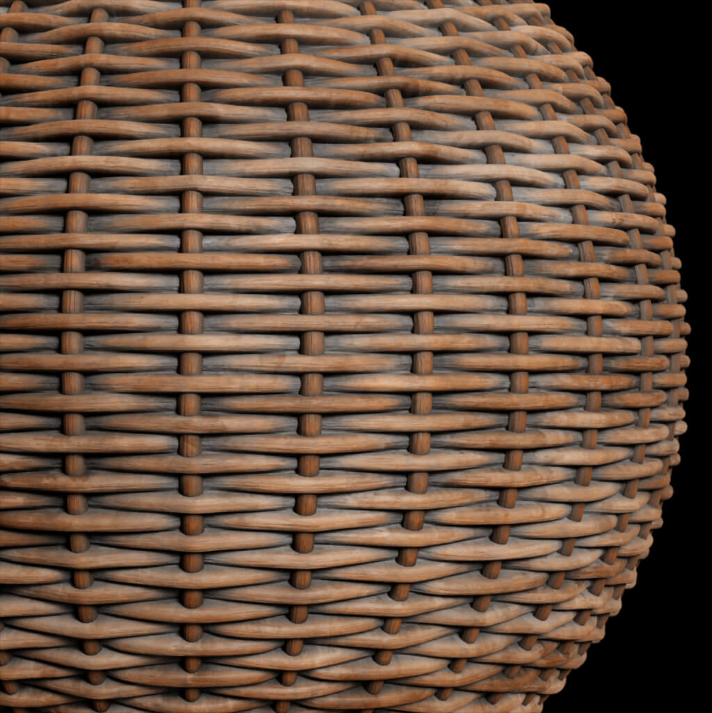 Wicker Seamless Texture Patterns 2K (2048*2048) by model789