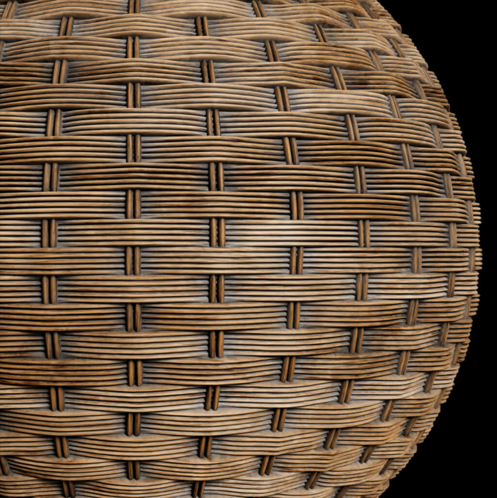 Wicker Seamless Texture Patterns 2K (2048*2048) by model789