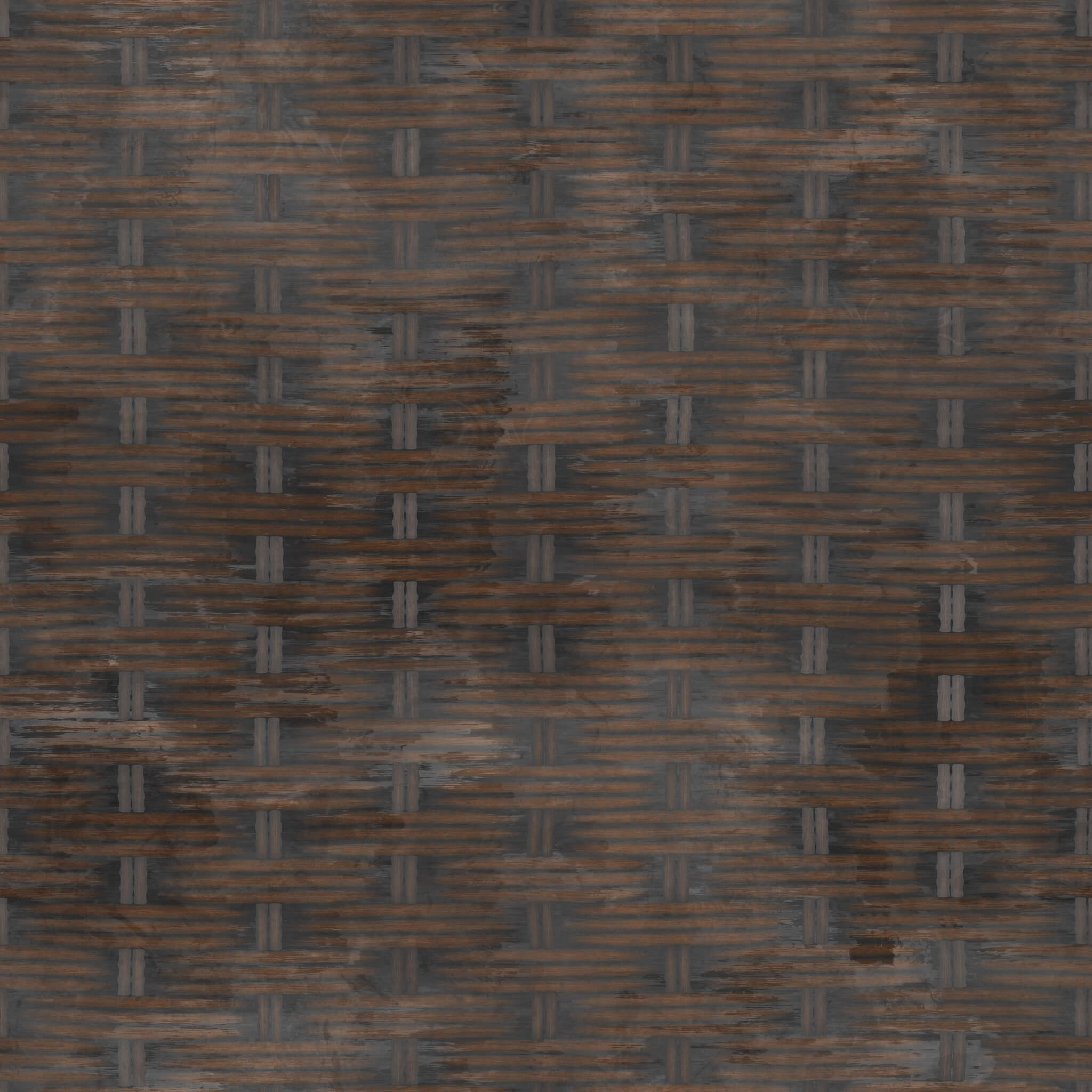 Wicker Seamless Texture Patterns 2K (2048*2048) by model789