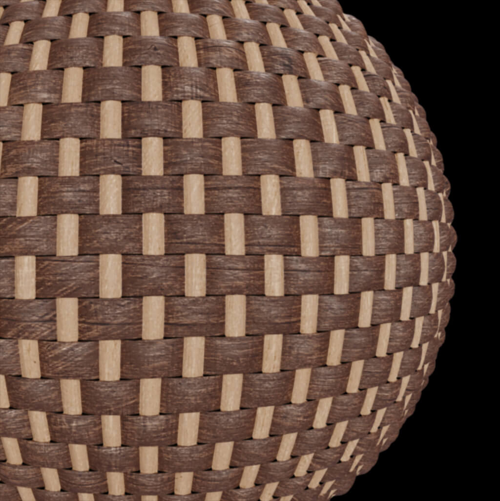Wicker Seamless Texture Patterns 2K (2048*2048) by model789