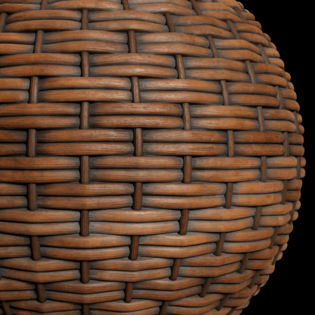 Wicker Seamless Texture Patterns 2K (2048*2048) by model789