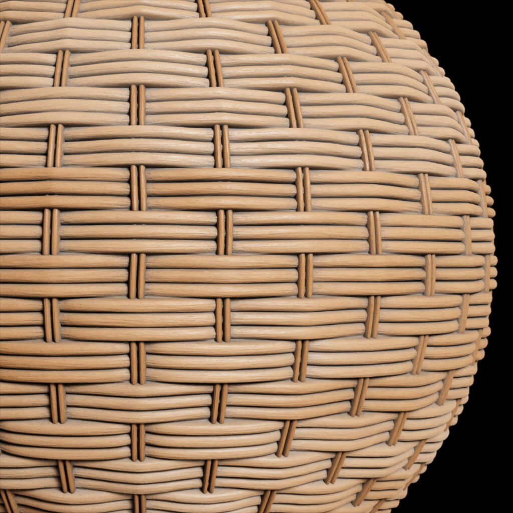 Wicker Seamless Texture Patterns 2K (2048*2048) by model789