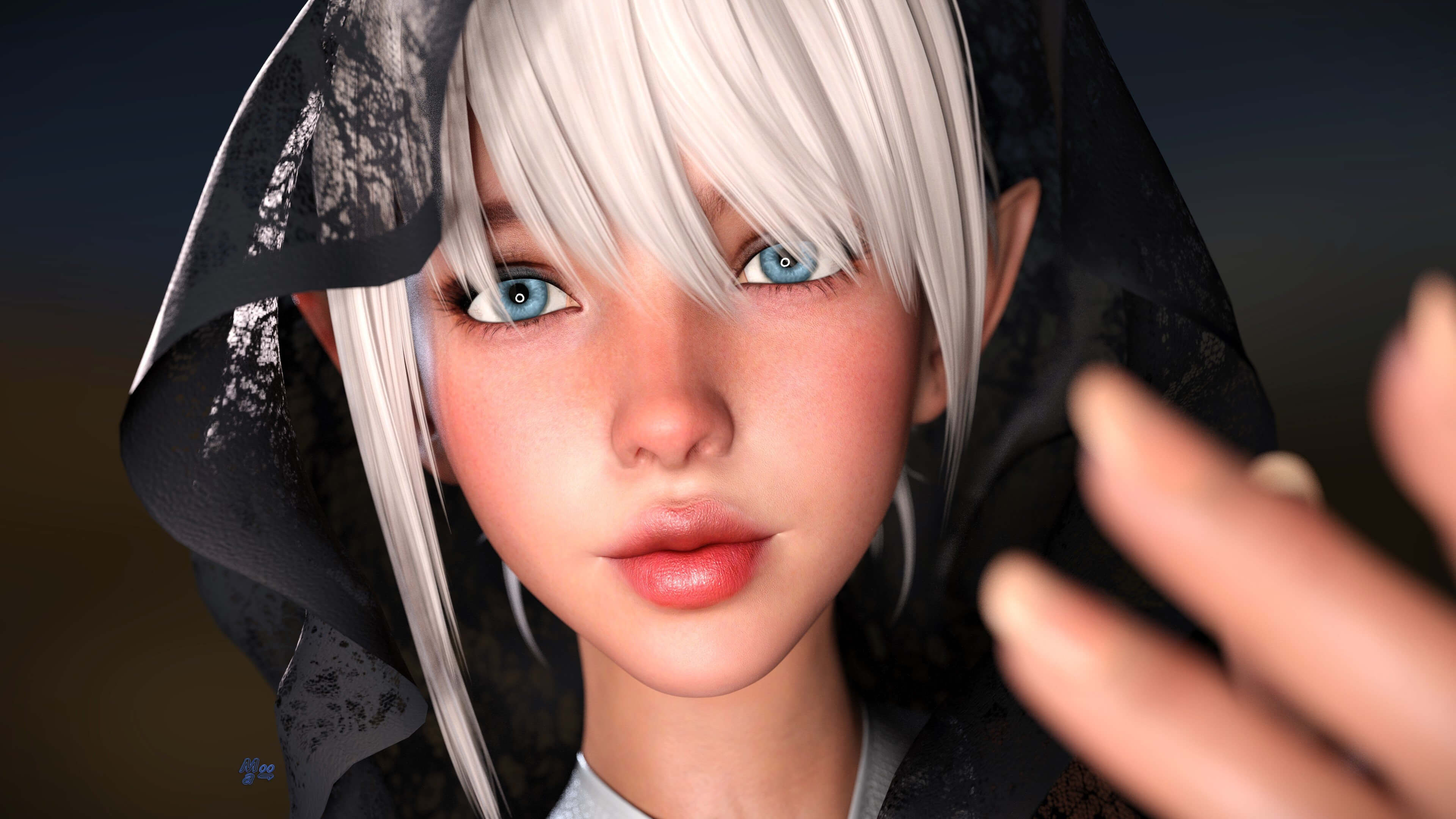 Princess 3D Render, Digital Art by Modelart001RH