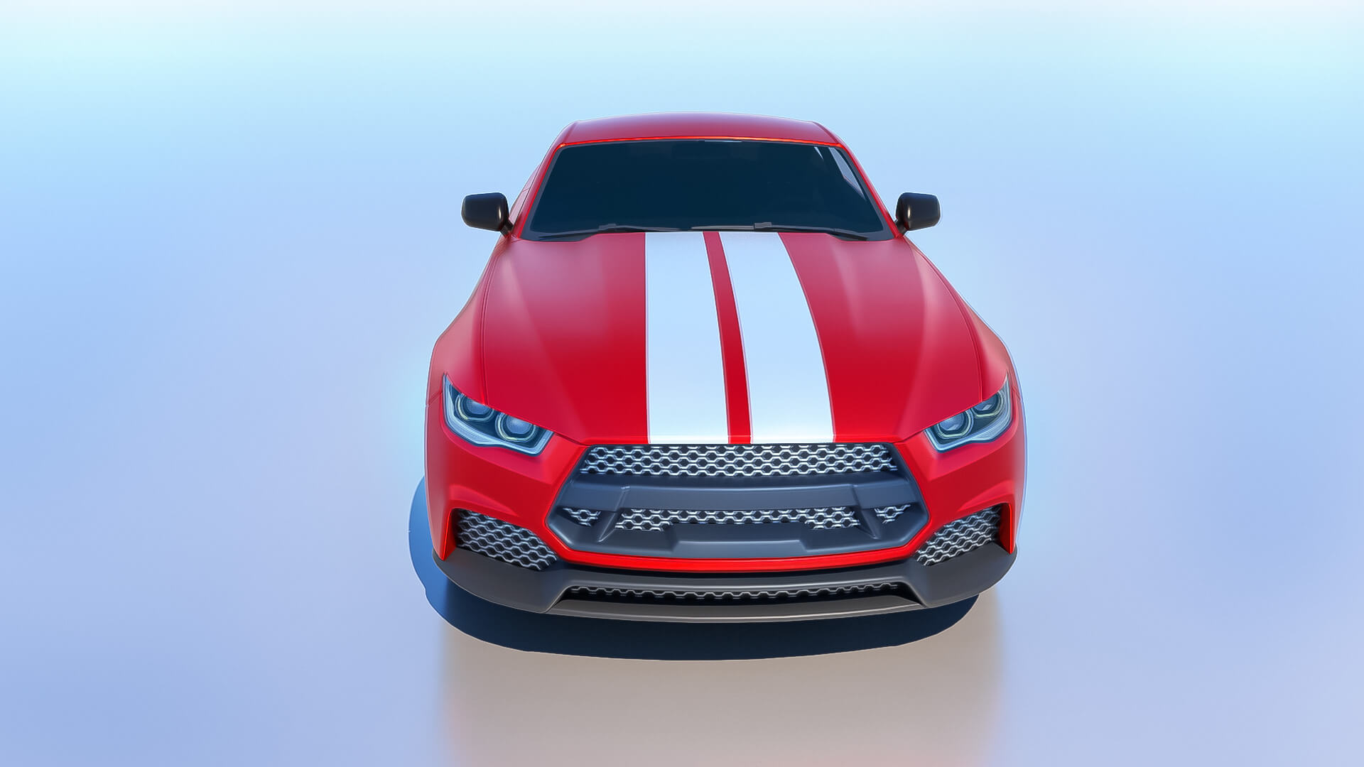 Realistic HD Car 3 - 3D Model by modelerhub